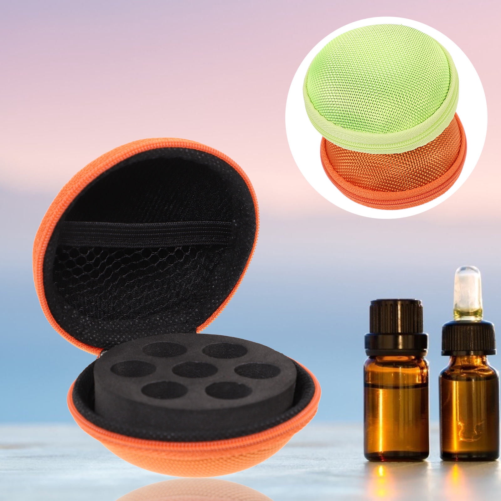 GAXIRE 2Pack Essential Oil Organizer Nail Polish Bag for Essential Oils ...