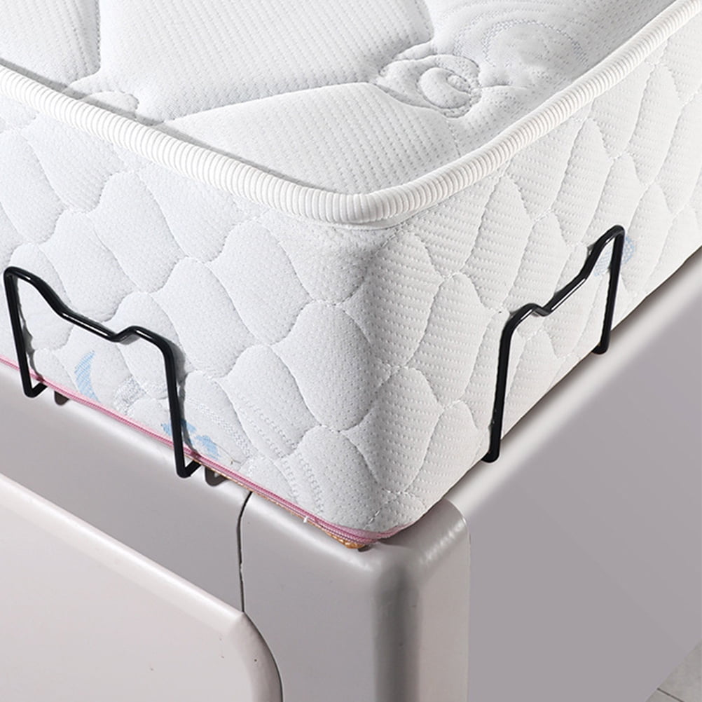 GAXIRE 2-Pack Mattress Retainer Bars Anti- Bed Frame Support for ...