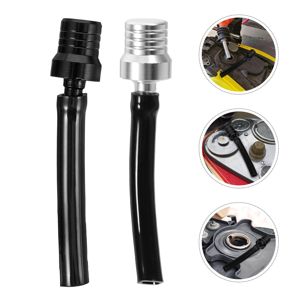 GAXIRE 2Pcs Motorcycle Tank Cap for Inside Hose and Preventing ...