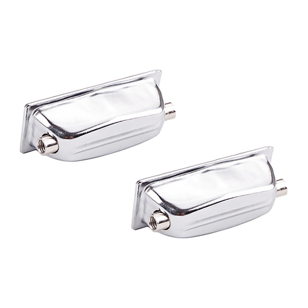 GAXIRE 2Pcs Silver Metal Drum Lug for Snare Drum Accessories 6.69X2 ...