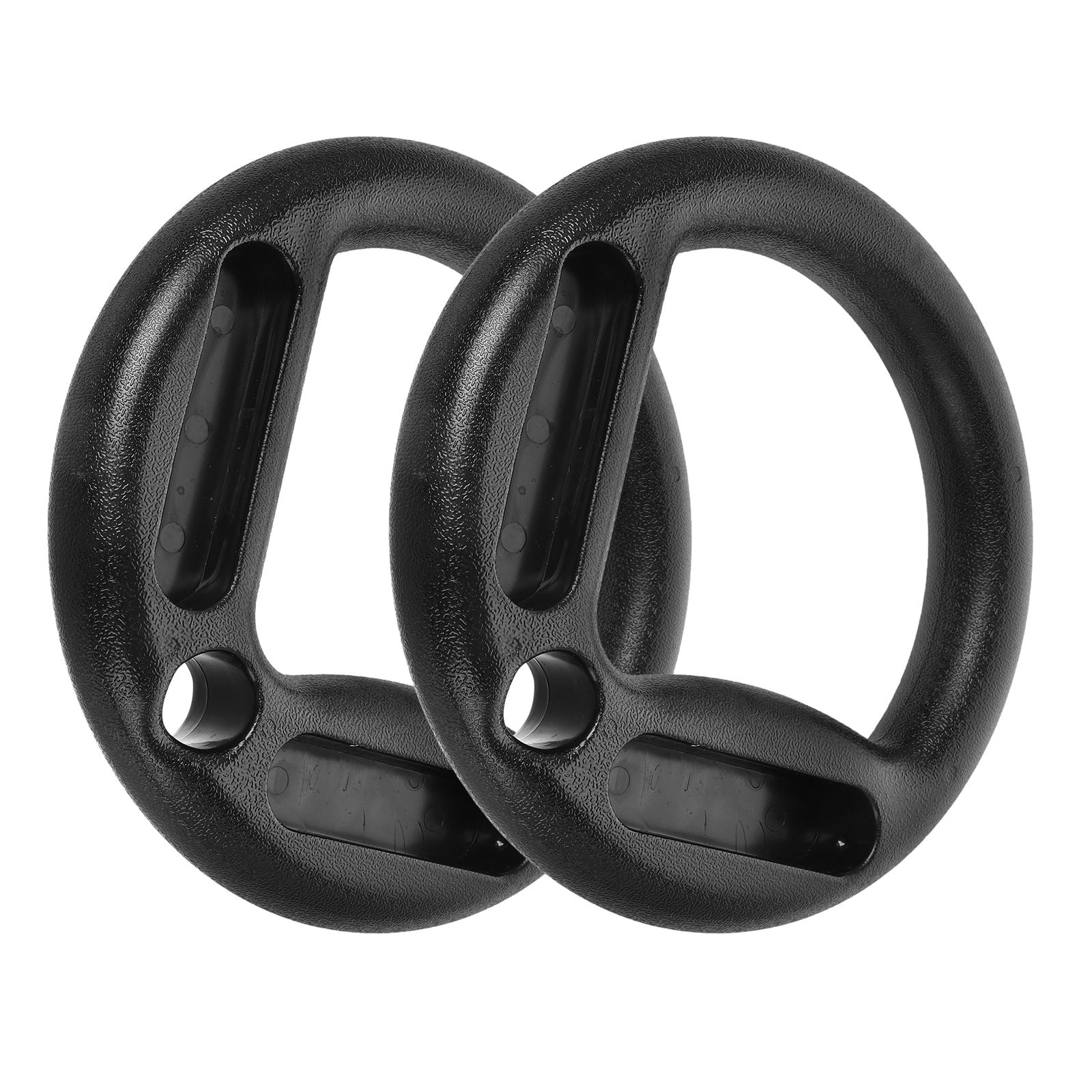 GAXIRE 2Set Heavy Duty Rings Black ABS for Resistance Training Men and ...