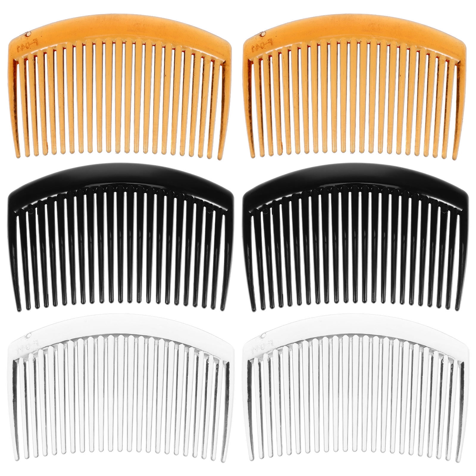 GAXIRE 36Pcs Wedding Veil Combs Assorted Colors Hair Clips for Brides ...