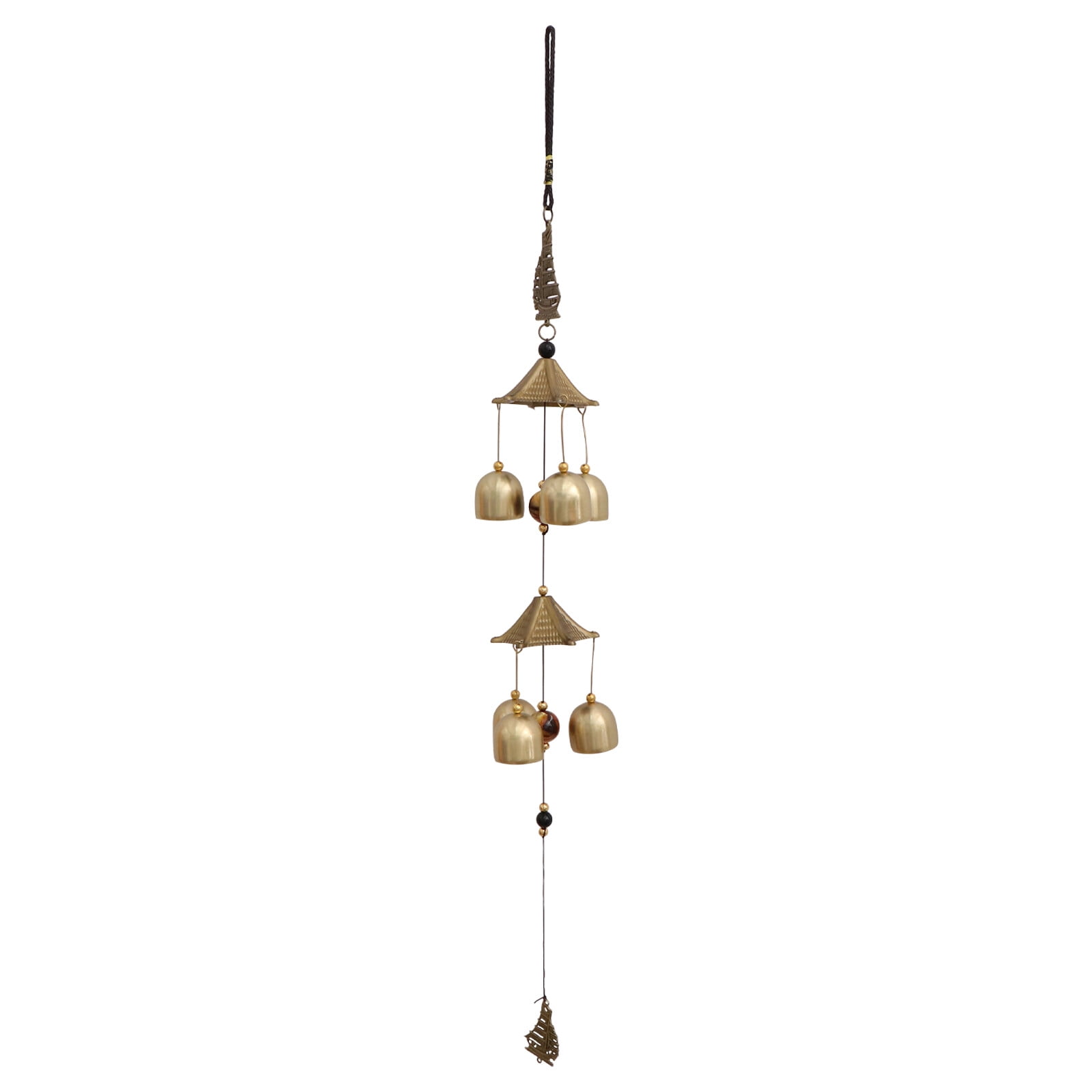 GAXIRE 3Pack Copper Ornament Bell Pendant Decorative Wind Bell for ...