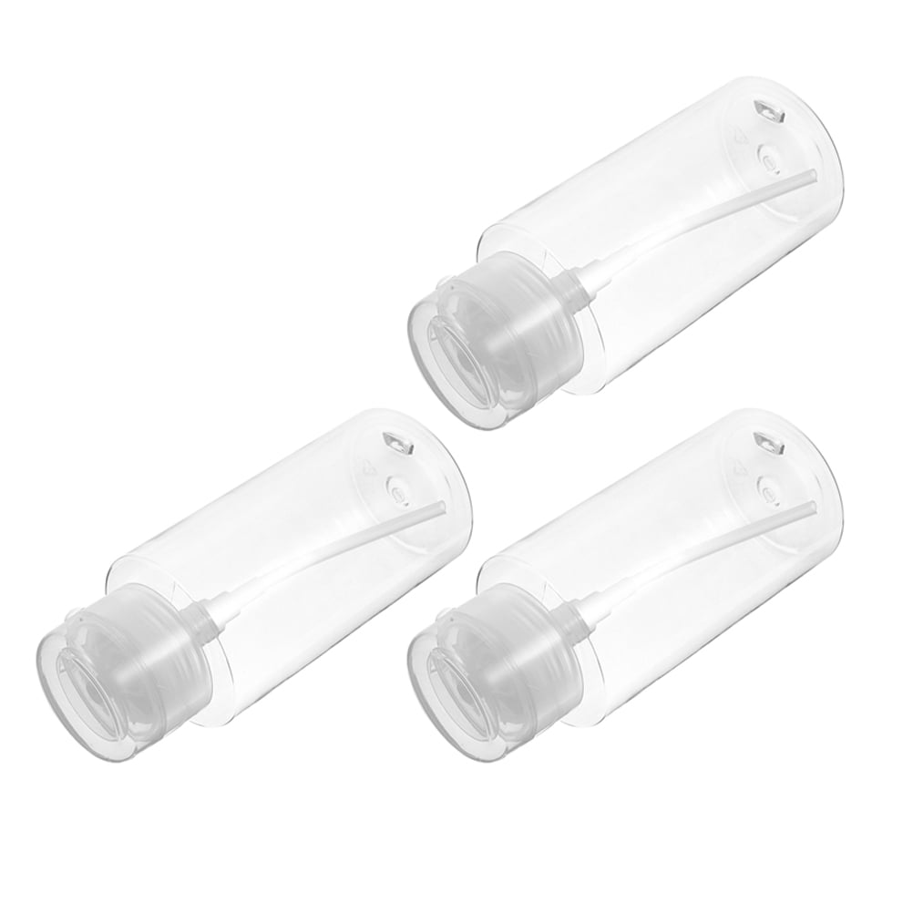 GAXIRE 3pcs Push Down Dispenser Bottle For Makeup Remover Travel ...