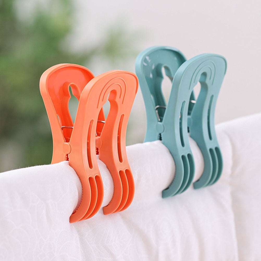 GAXIRE 4 x Clothespins Quilt Drying Pins PP Assorted Color for Fixing ...