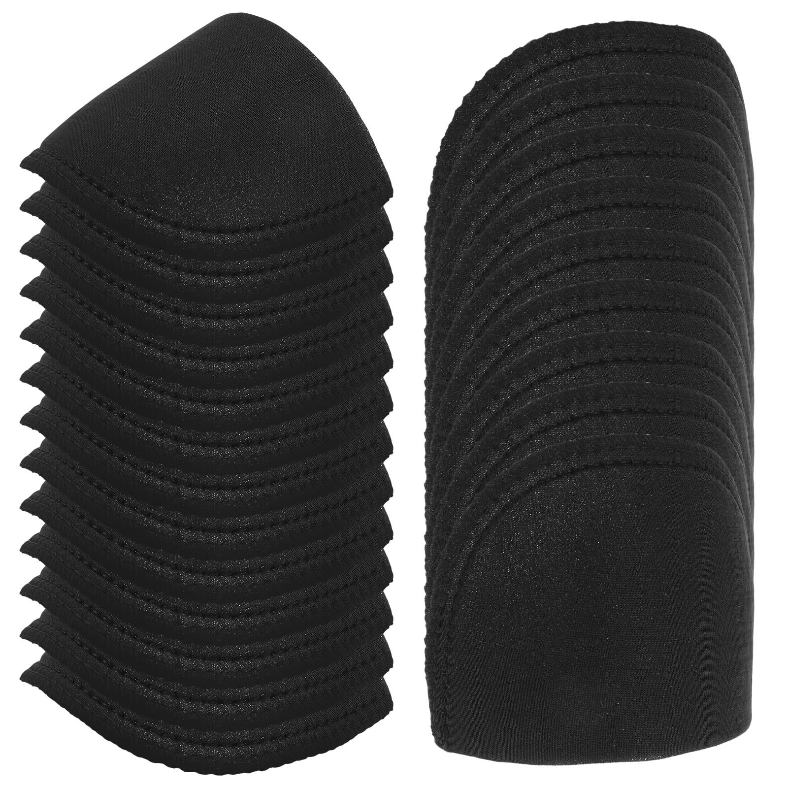 GAXIRE 40 Pairs Black Sponge Shoulder Pads for Suit Jackets, Modern ...