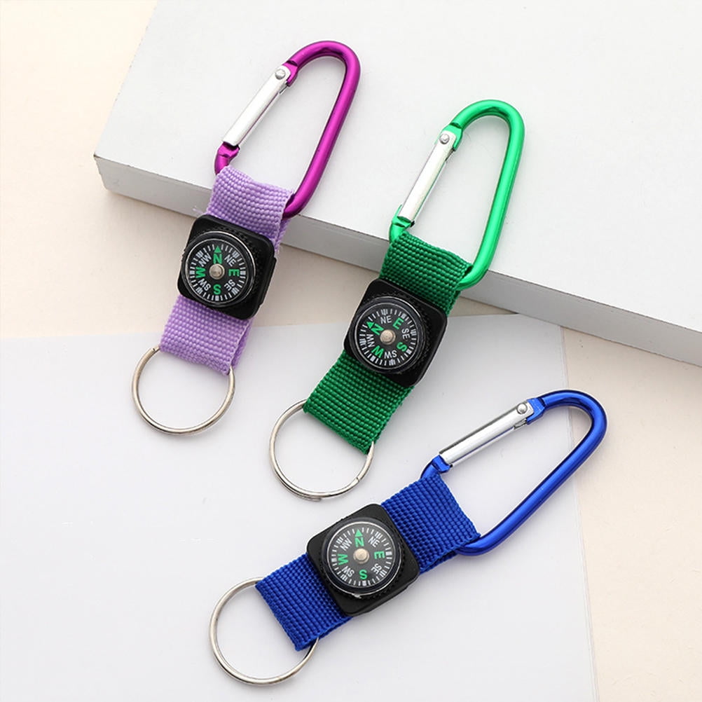 GAXIRE 4Set Pocket Compasses Keyring In Assorted Colors For Adventurous ...