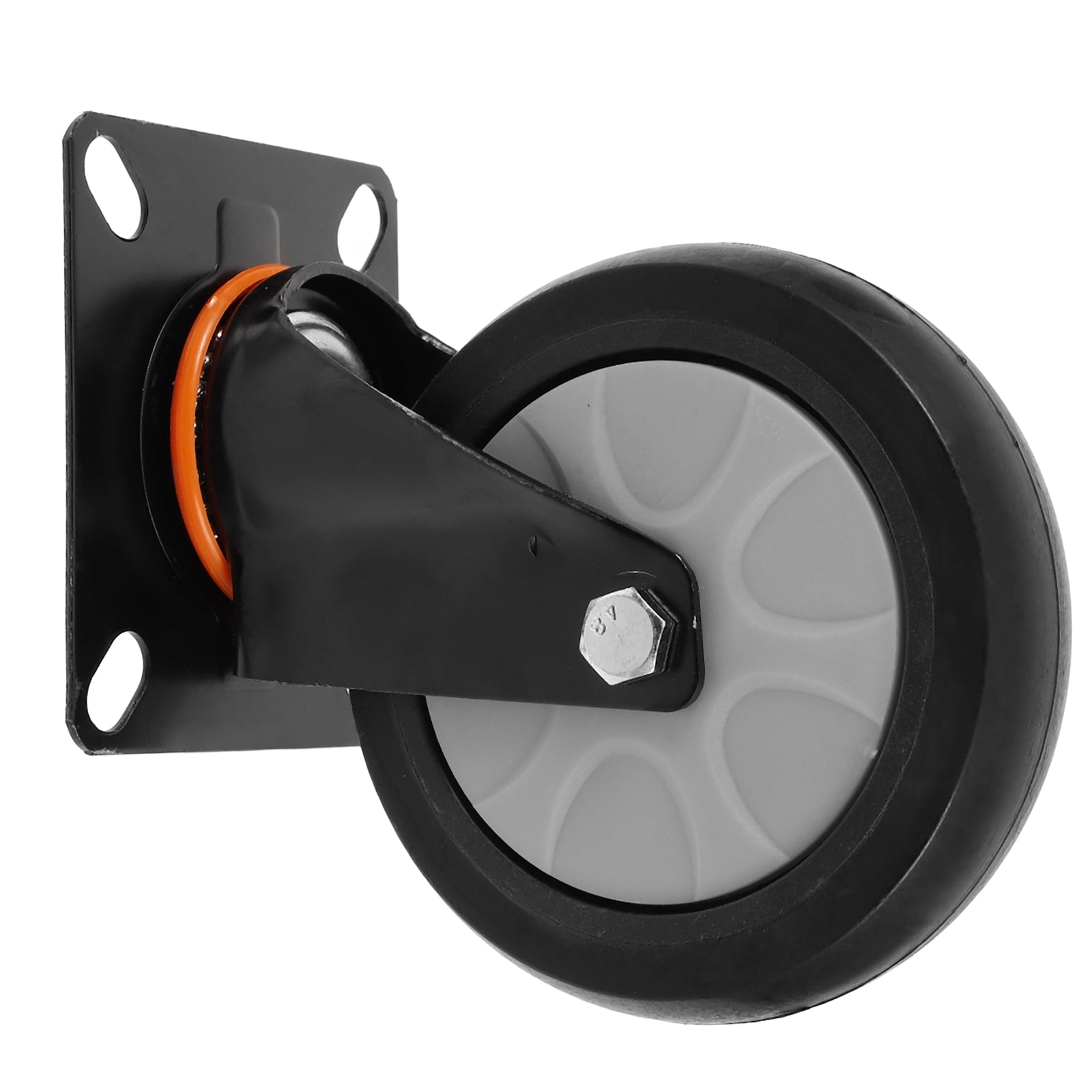 GAXIRE 4Set Rubber Caster Wheels for Office Use 12.5in Diameter ...