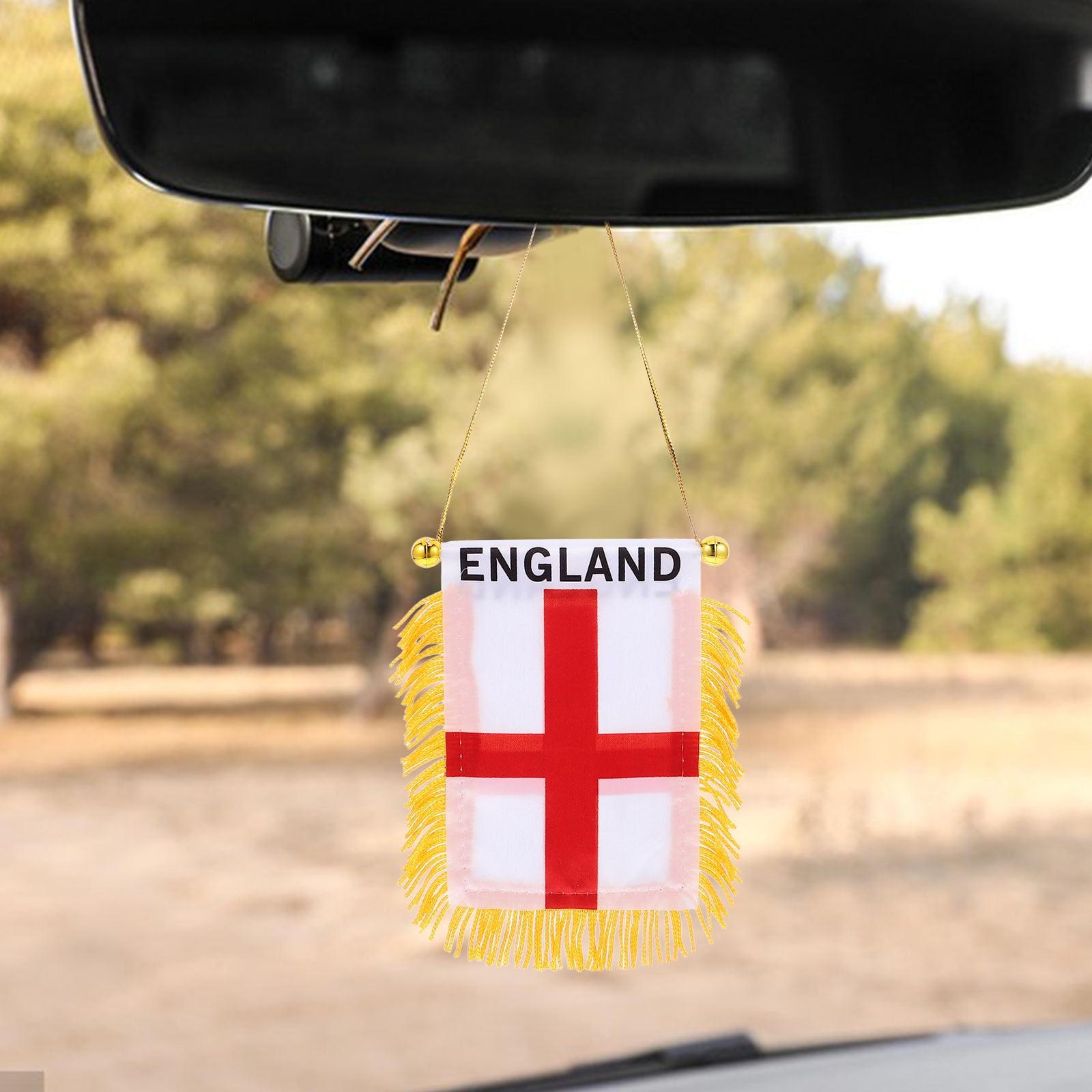 Rear View Mirror Flag