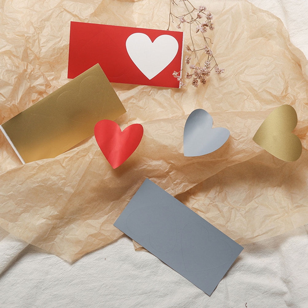 GAXIRE 50 Pcs Birthday Card Stickers Assorted Color Scratch Off Sticker ...