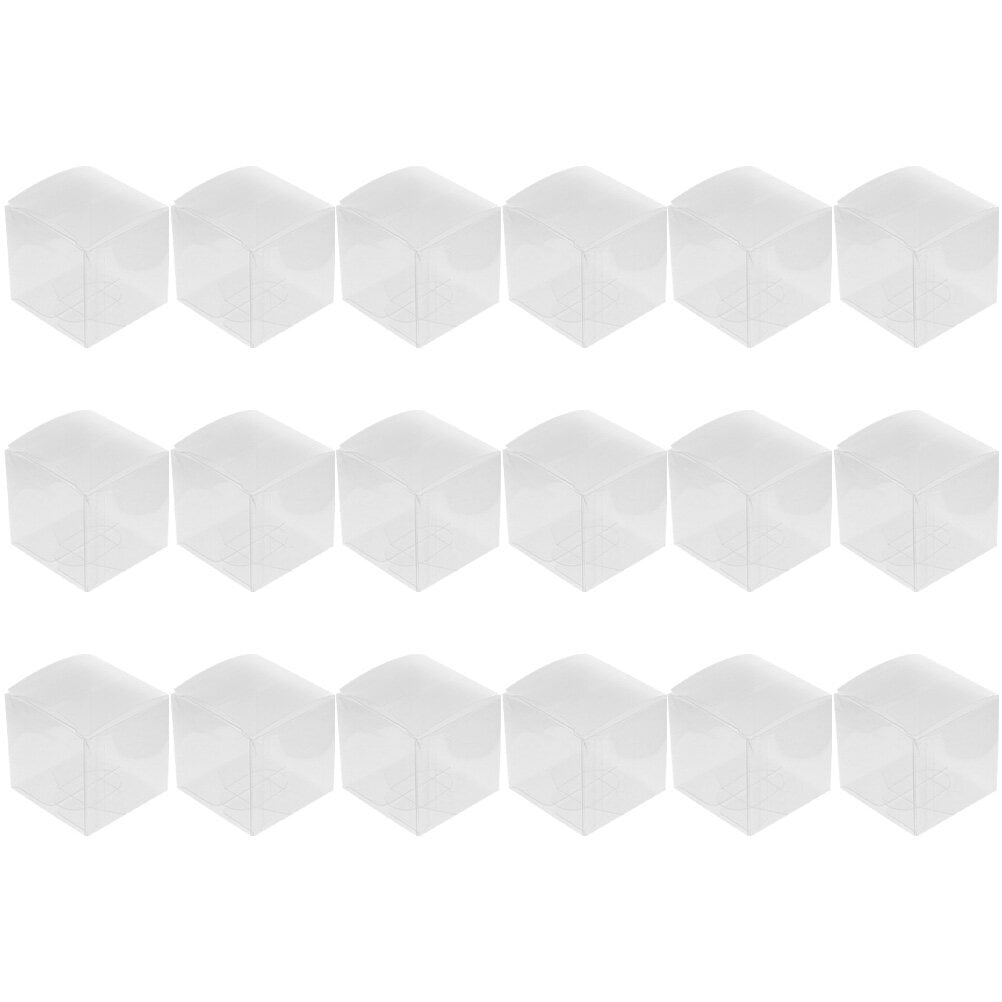 GAXIRE 50Pcs Transparent Square Box For Desserts Display - Walmart.com