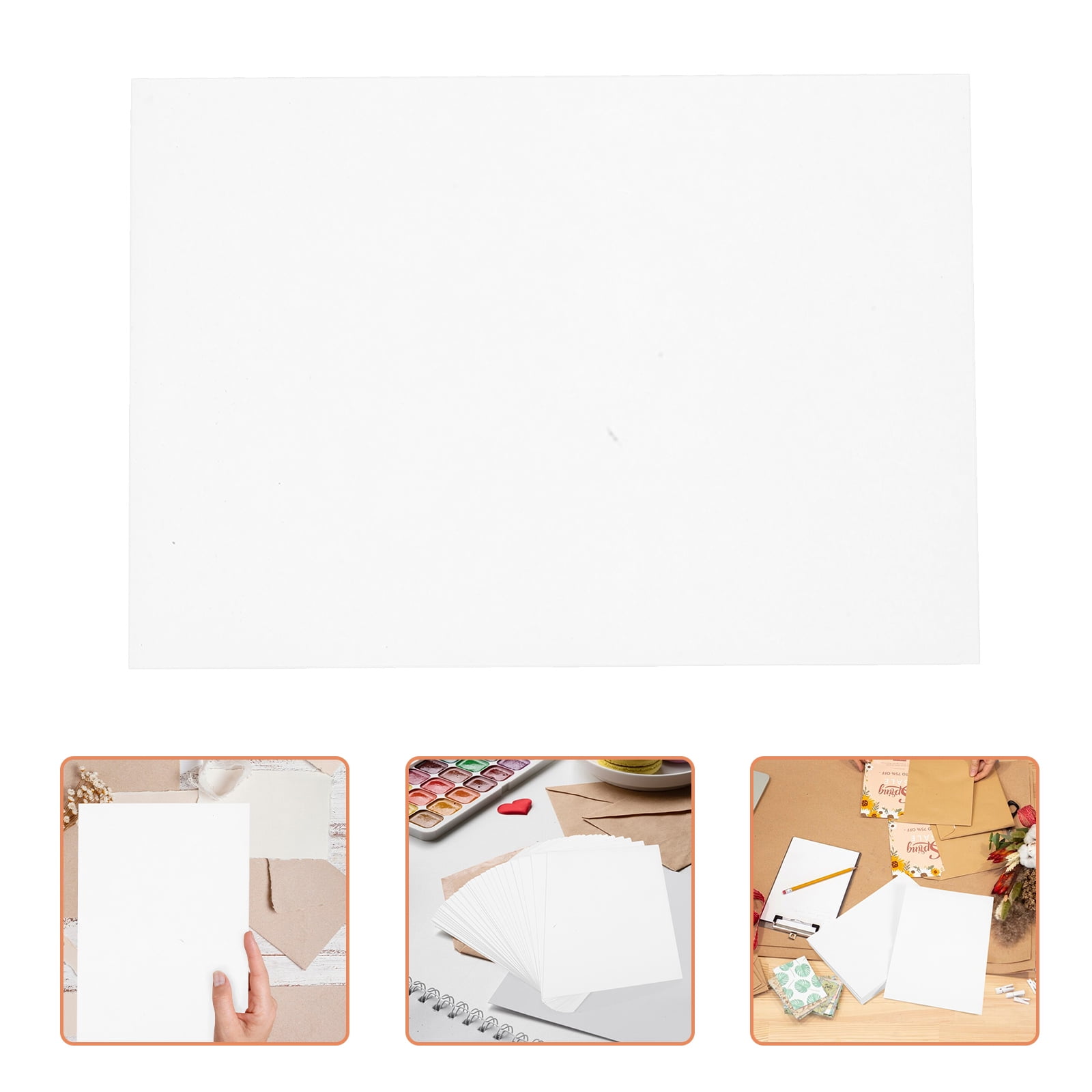 GAXIRE 50pcs Large Poster Board Paper Tags for Crafts, Announcements ...
