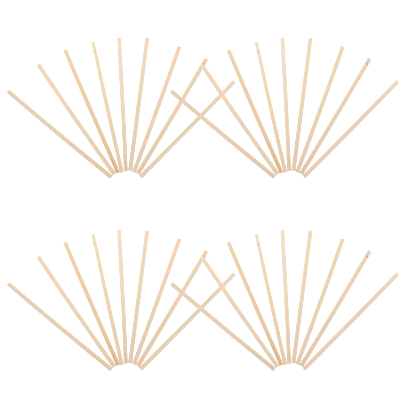 GAXIRE 50pcs Wooden Dowels for Architectural Models, Miniature Craft ...
