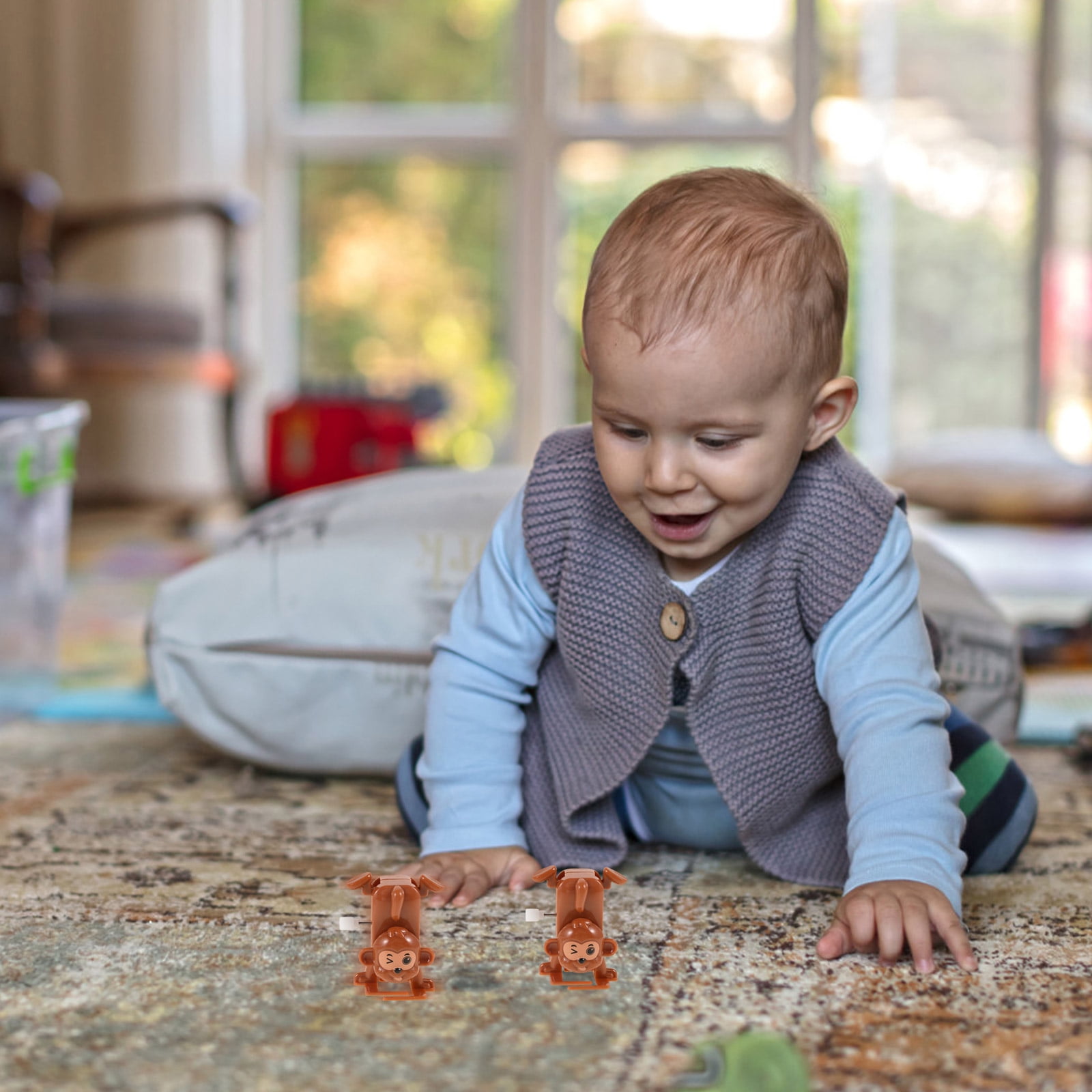 GAXIRE 5Pack Wind Up Toys Clockwork Mechanism for Kids Birthday Favors ...