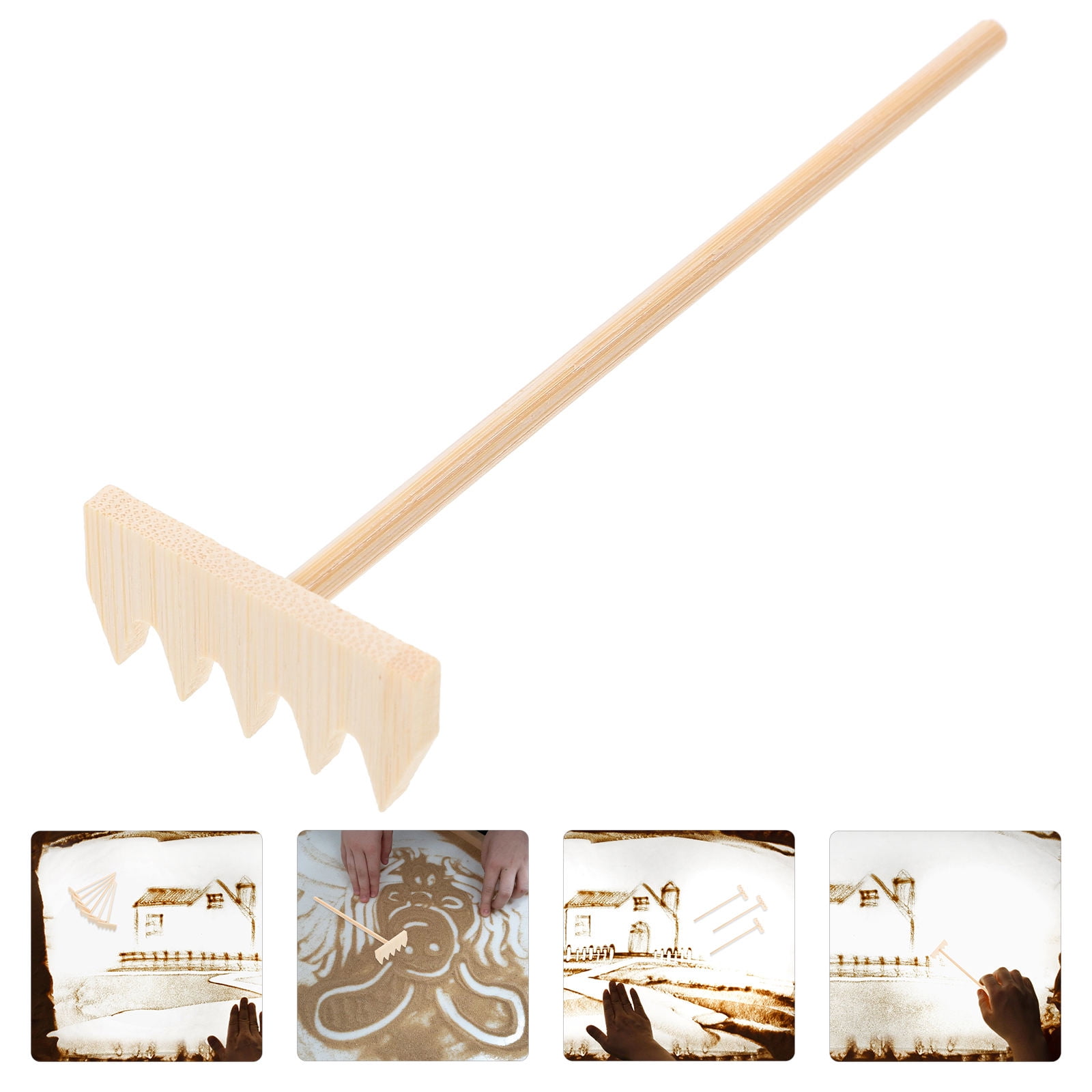 GAXIRE 6pcs Small Mini Rake Mini Sand Rake Mini Garden Rake Mini Rake ...