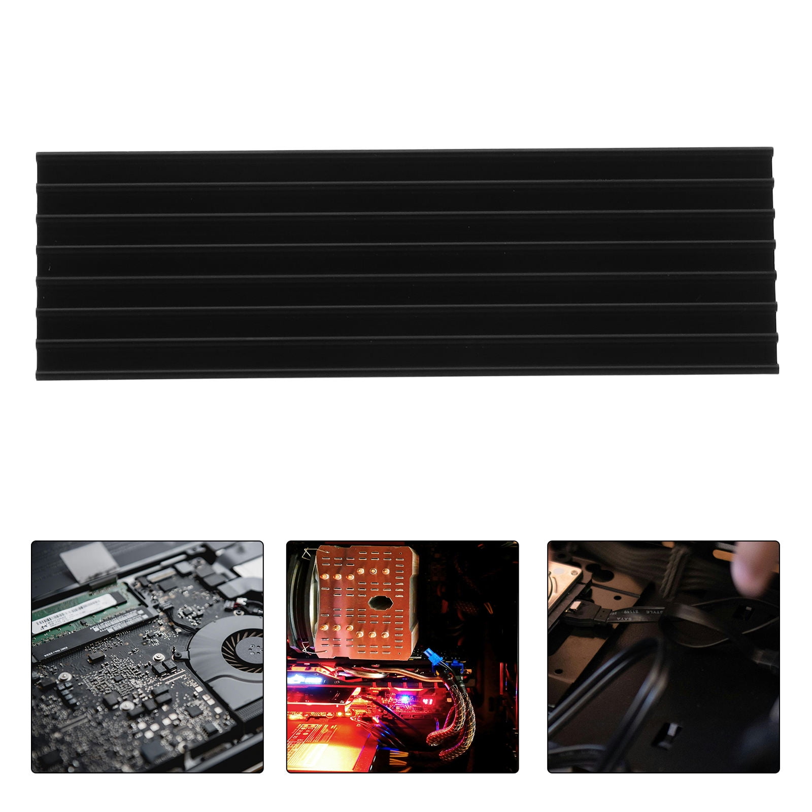 GAXIRE 8 Pcs Ssd Heat Sink Passive Cooling Rectangular Shape Assorted ...