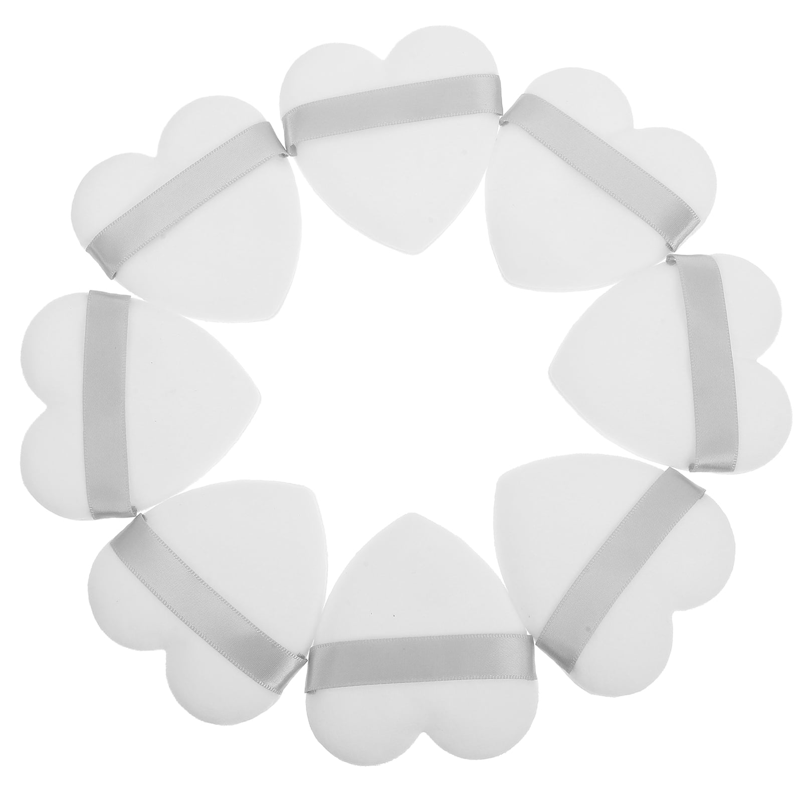 GAXIRE 8Pcs Portable Powder Puff for Women with Cloth Material for ...