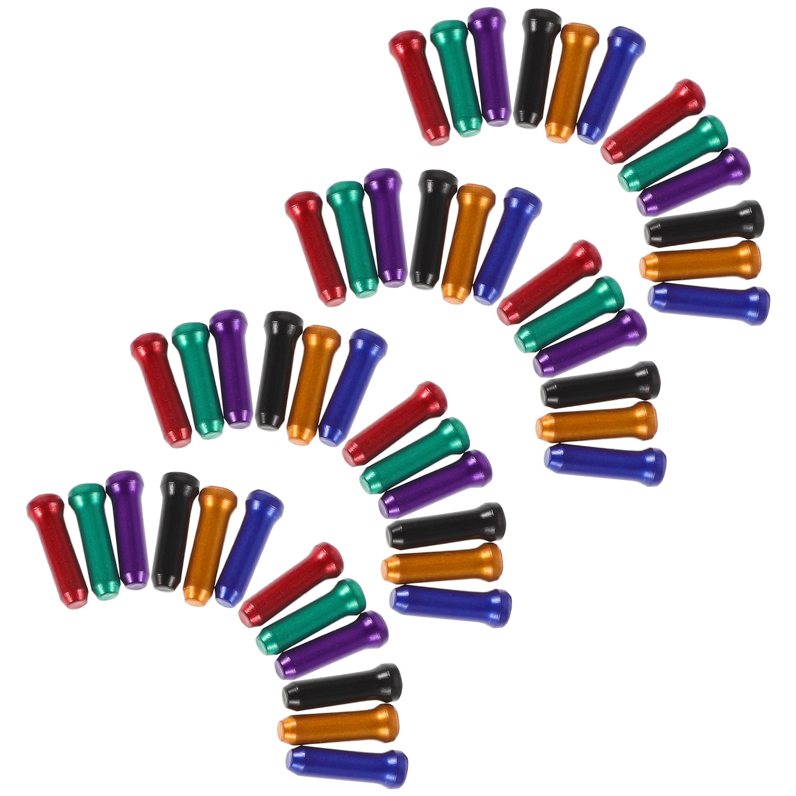 GAXIRE Bike Cable Tips 48Pcs for Bicycle Frame Protector in Various Colors - Walmart.com