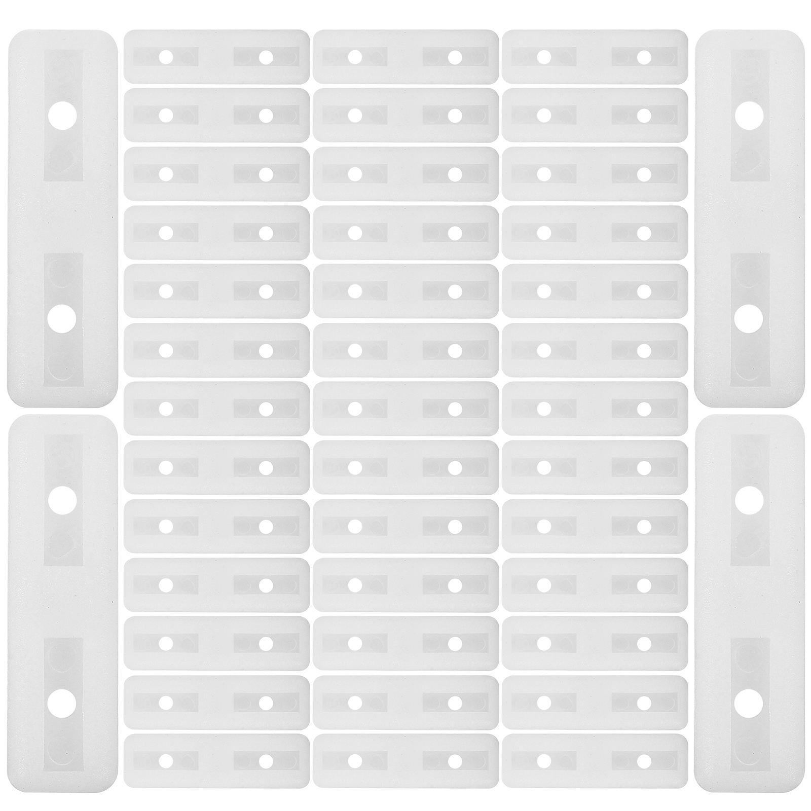 GAXIRE Black Plastic Furniture Feet Pads 200Set for Table and Chair ...