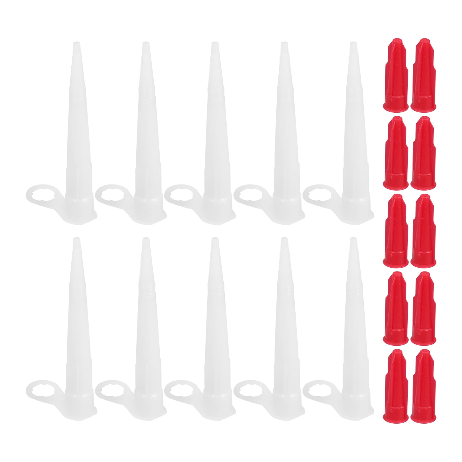 GAXIRE Caulk Tips Caps Caulking Nozzle Tips Set Assorted Color Precise ...