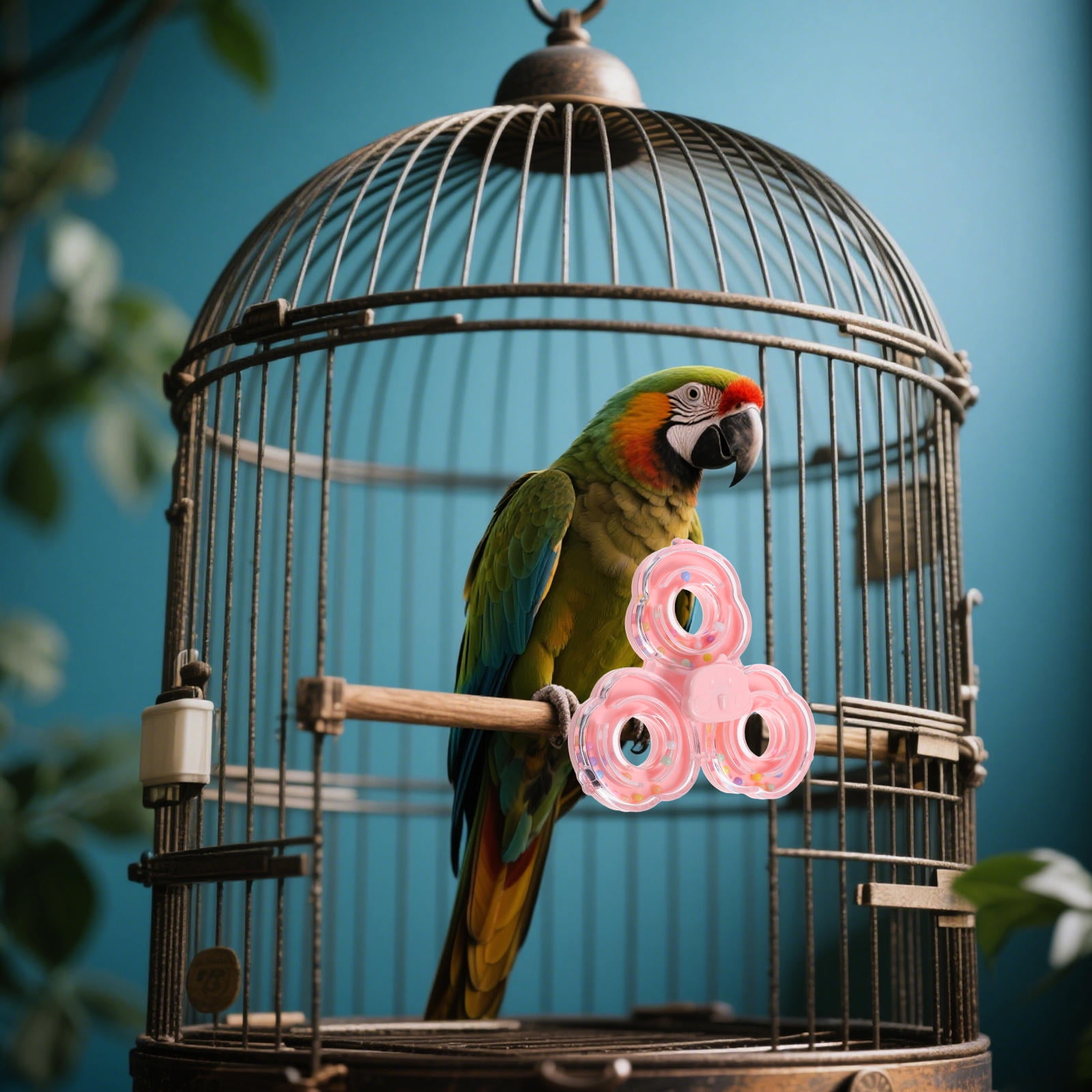 GAXIRE Parakeet Chew Toys Disc for Bird Exercise and Training, 1 Pack ...
