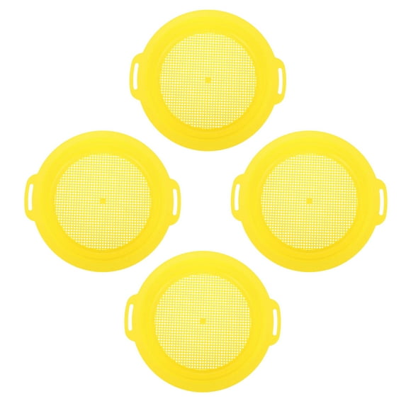 GAXIRE Beach Sand Sieve Toys PP 4Pcs 9.5X8.8X1.2In - Walmart.com