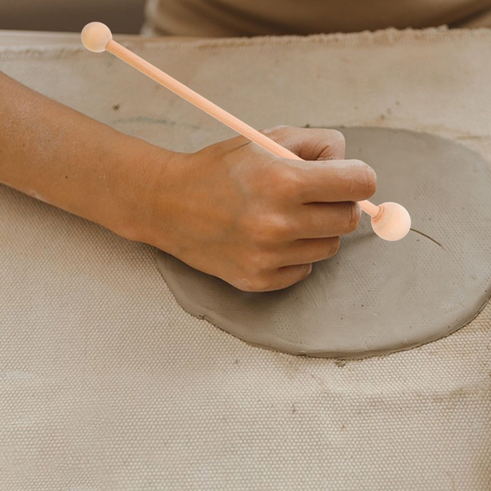 GAXIRE Clay Dotting Tool for Pottery Trimming and Sculpting Beige 1 ...