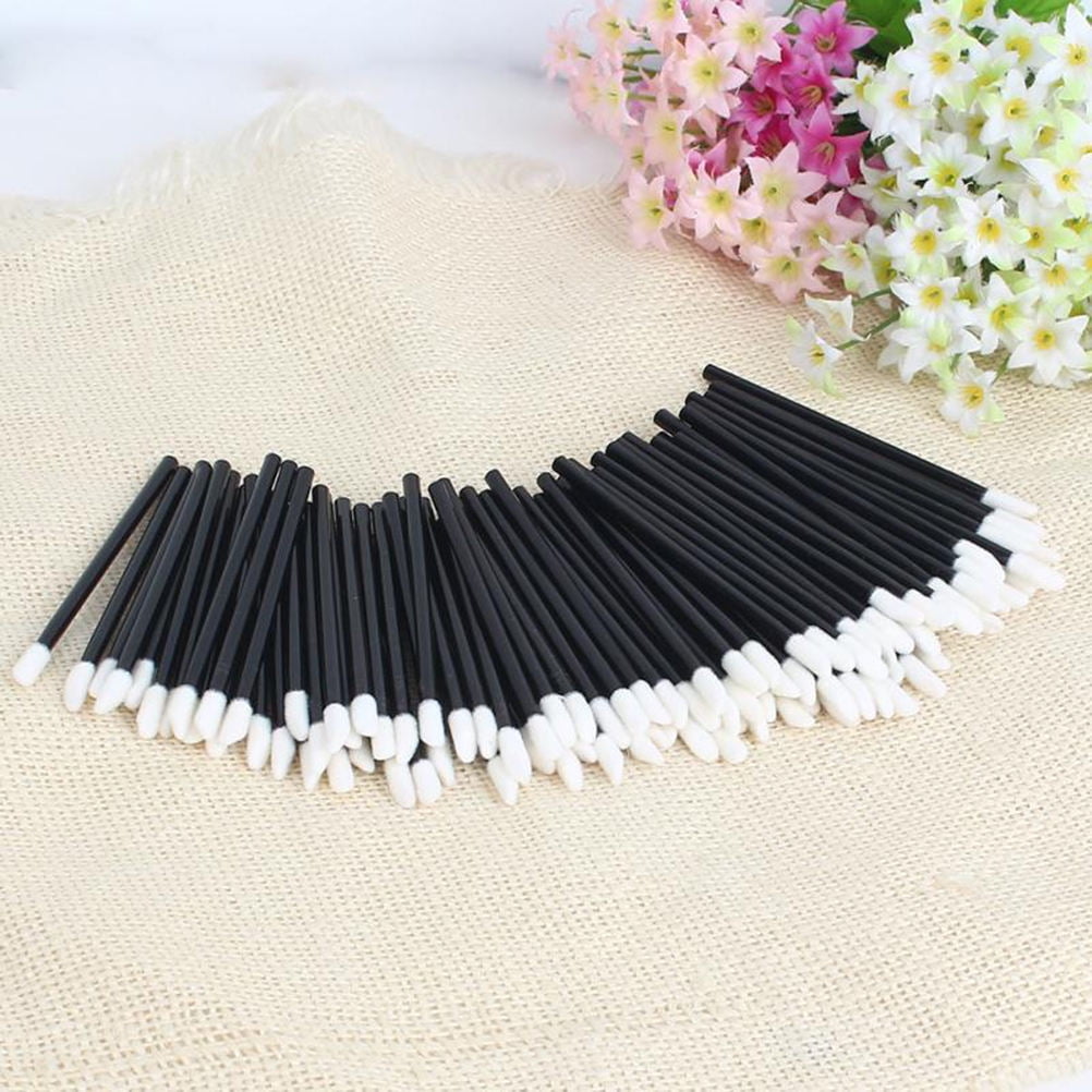 GAXIRE Disposable Lipstick Applicator with Plastic Handle for Makeup ...