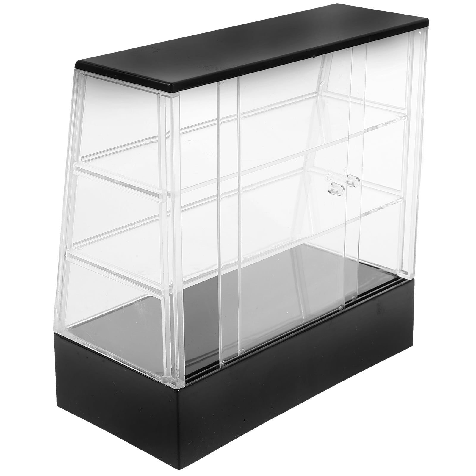 GAXIRE Dollhouse Miniature Bakery Display Case Mini Cake Cabinet Simple ...