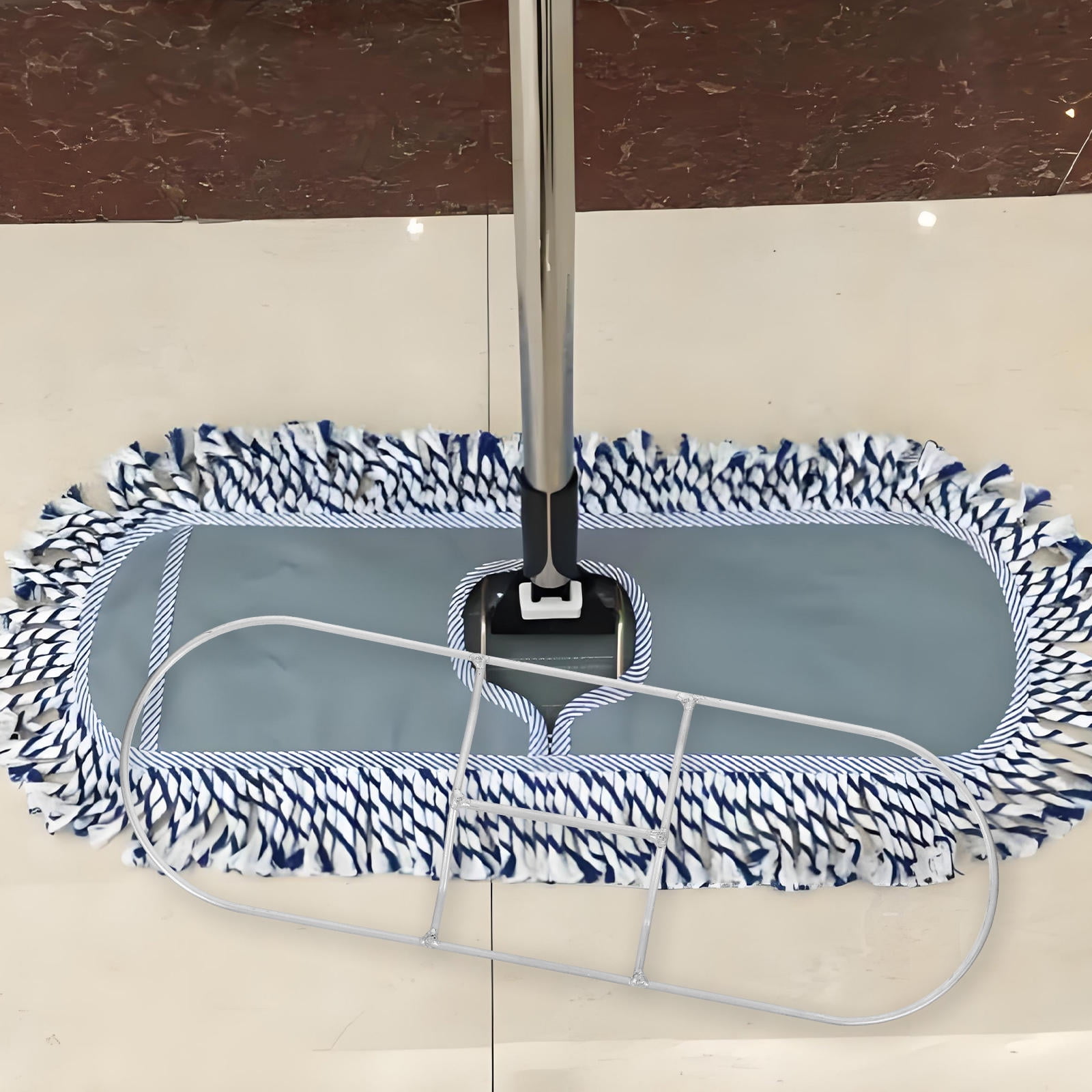GAXIRE White Mop Frame 1 Piece Mop Support Frame for Office and Home ...