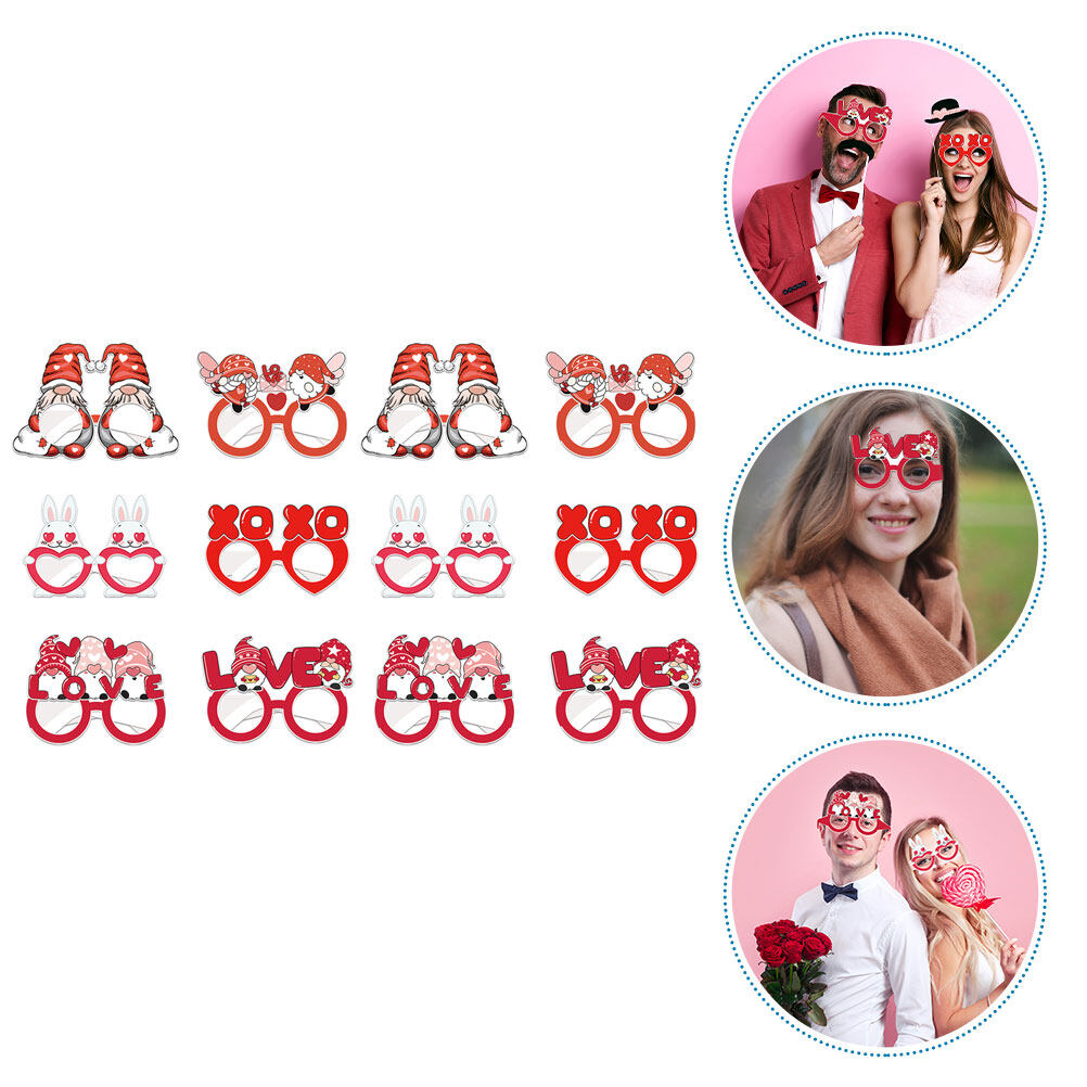 GAXIRE Eyeglasses Frame 12Pcs Assorted Color Compact Design for ...