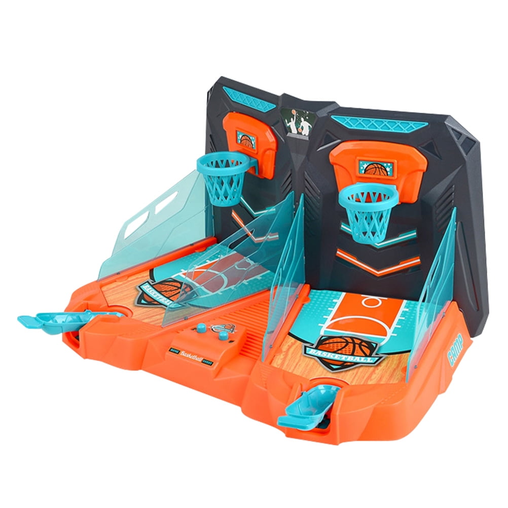 GAXIRE Finger Basketball Toy Mini Basketball Shotting Toy Automatic ...