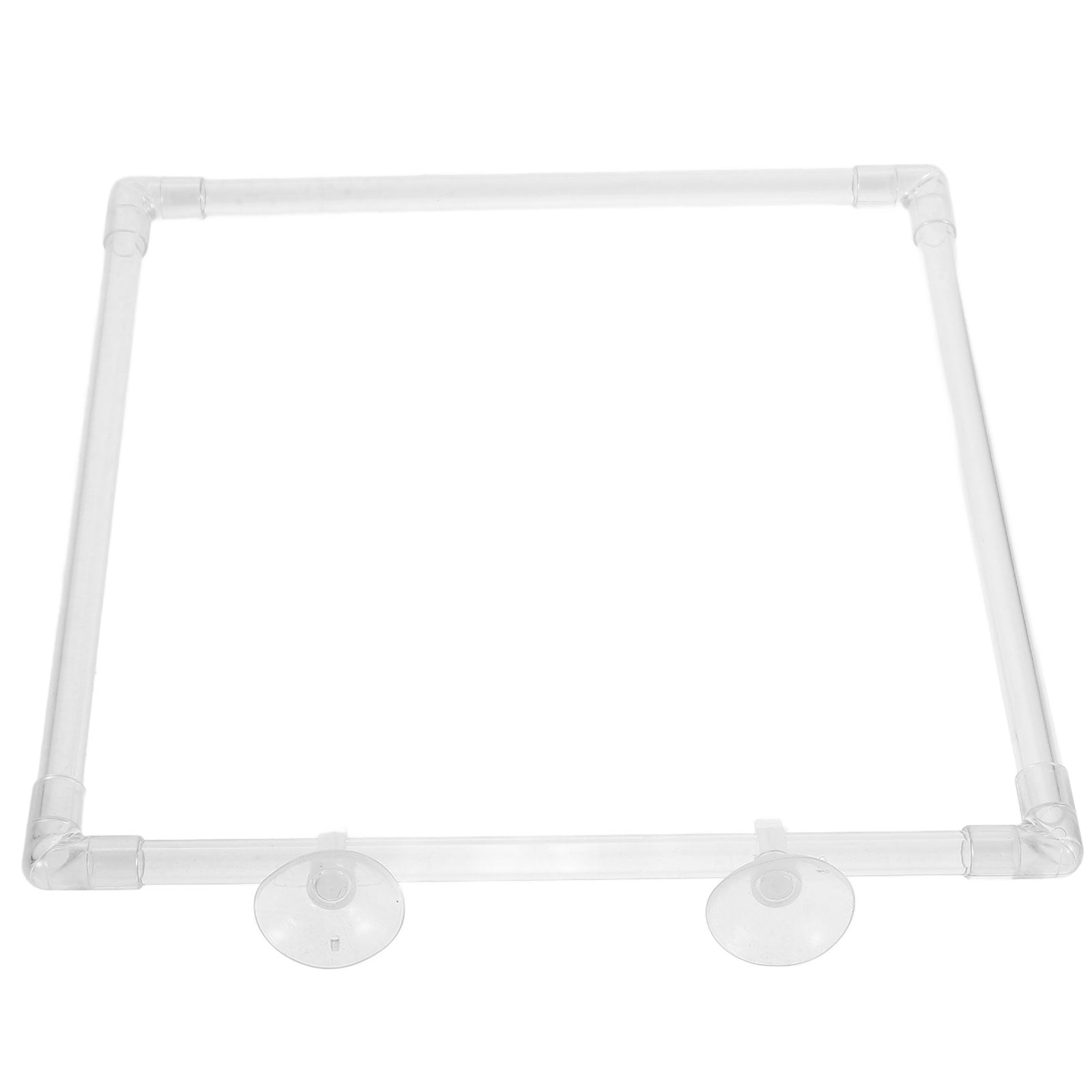 GAXIRE Fish Tank Accessories 1Pcs Square Frame Floating Feeding Ring ...