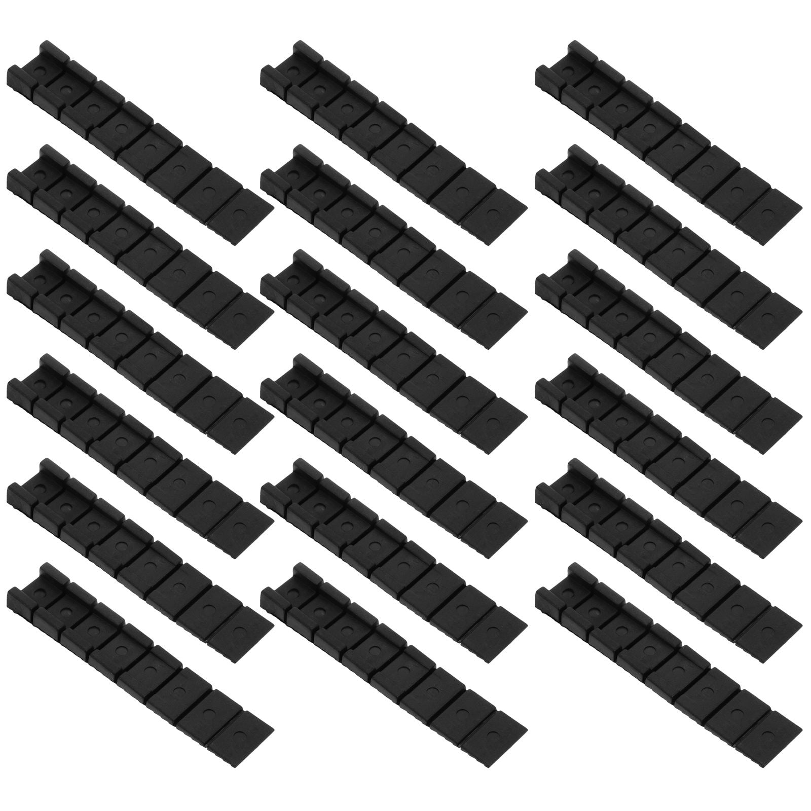 GAXIRE Furniture Level Pad 40Pcs Black Plastic Shims for Leveling 3 ...