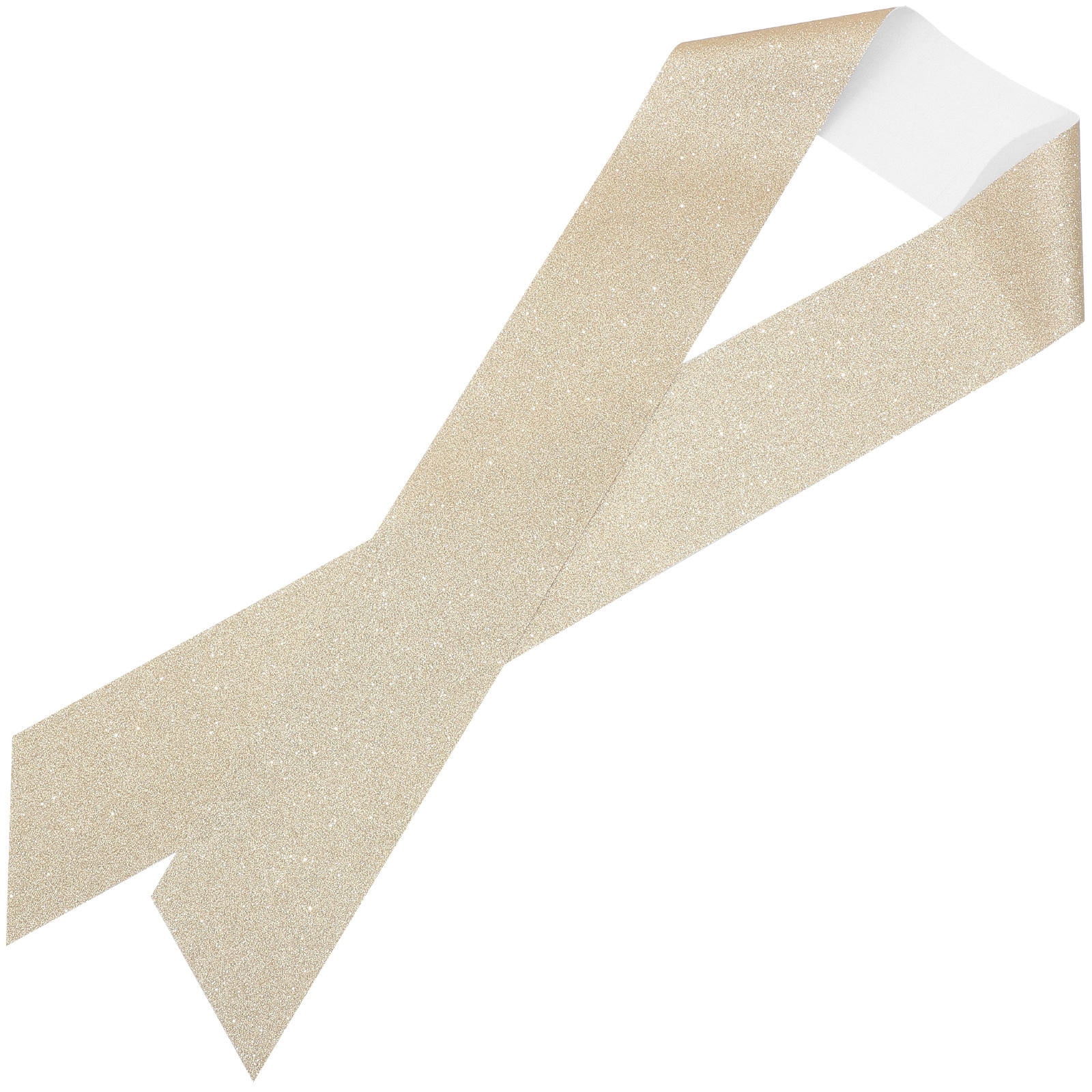 GAXIRE Golden Blank Glitter Sash for Pageants Prom and Graduation Party ...