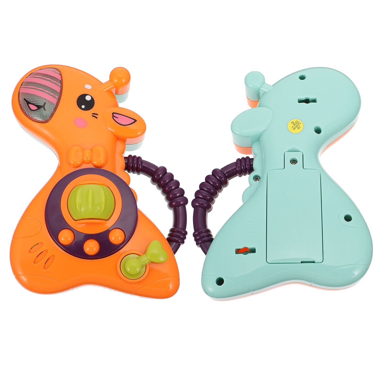 GAXIRE Hand Drum Toy Cartoon Hand Drum And Music Design 15X4.3In For ...