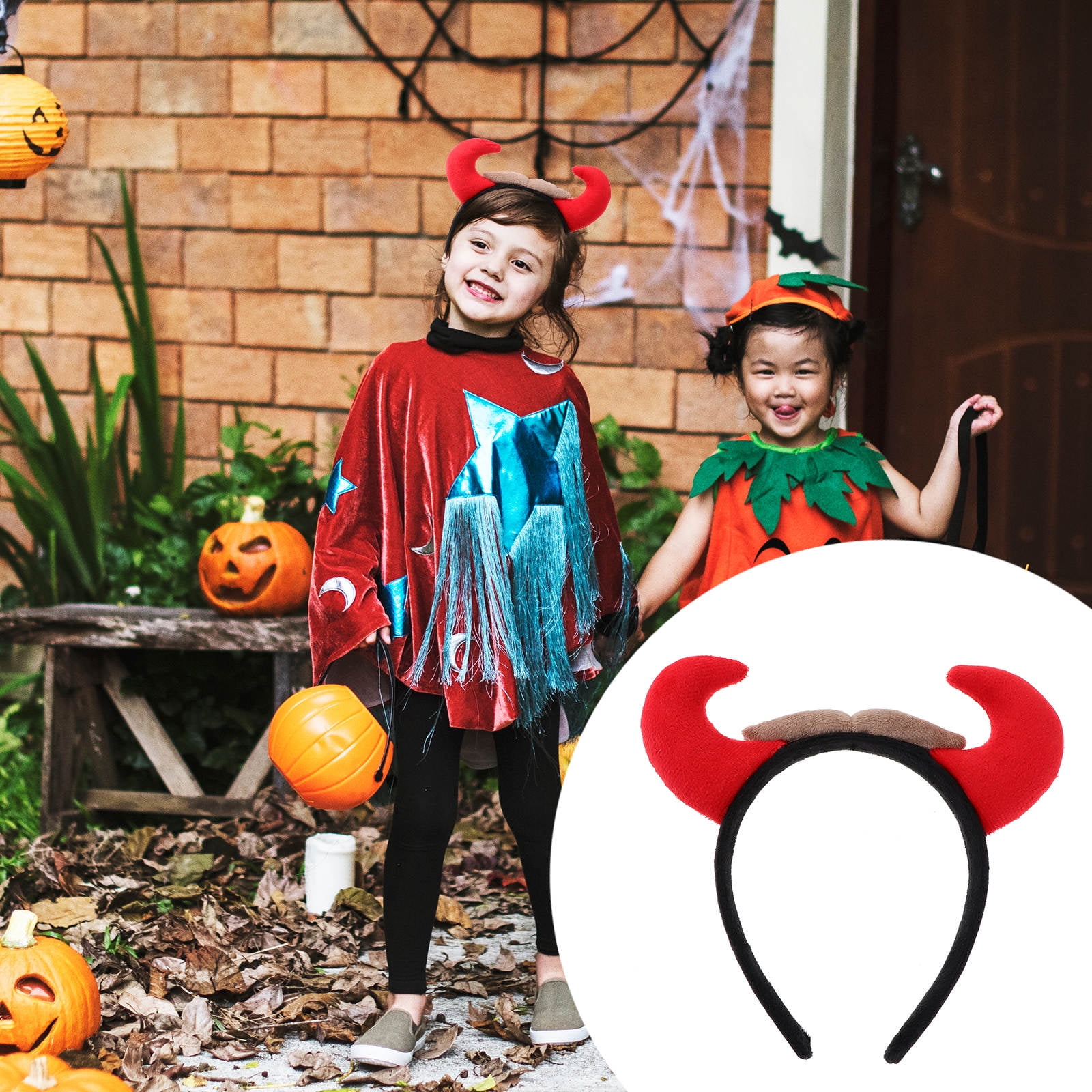 GAXIRE Headpiece for Women 1Pcs Devil Horns .9X7.1in - Walmart.com