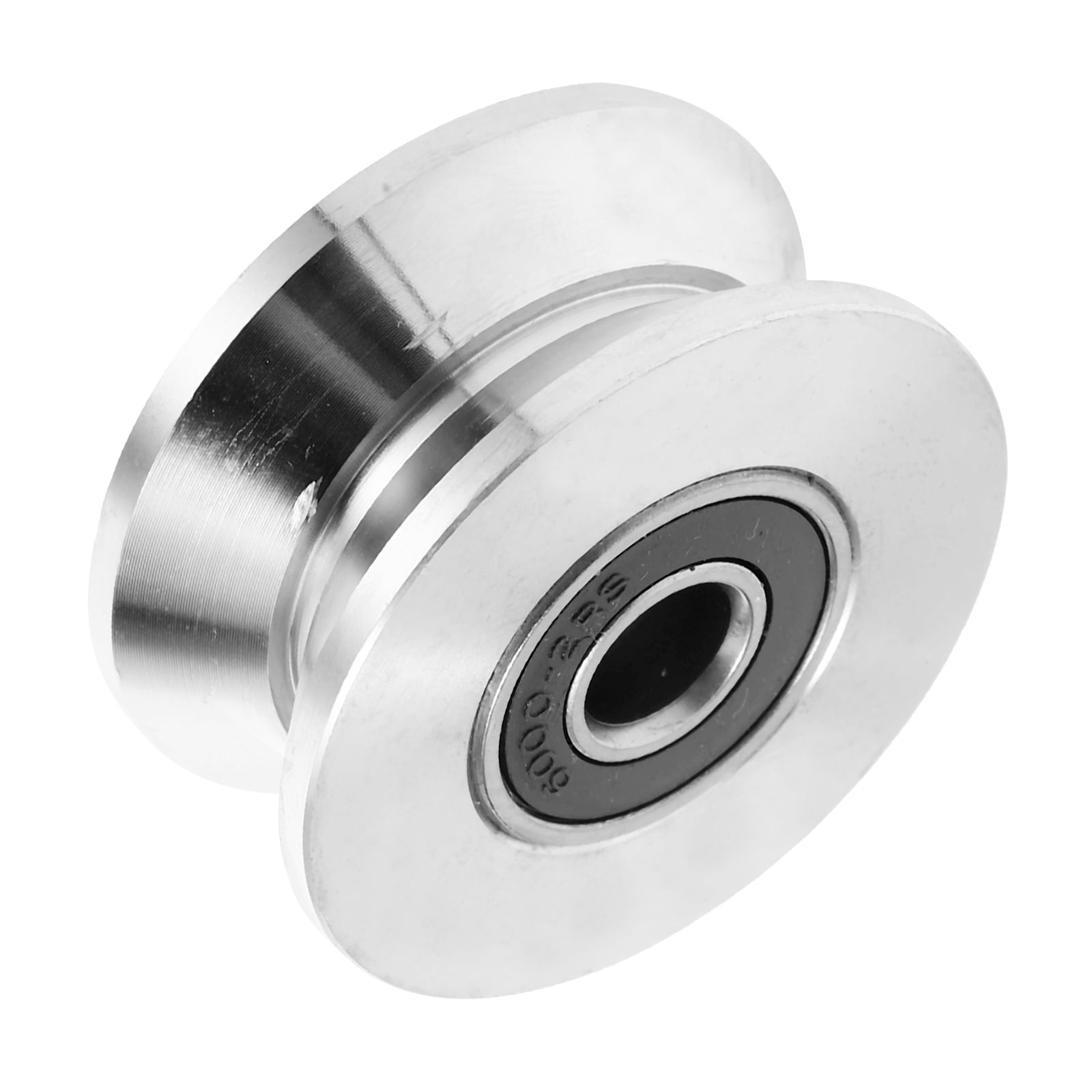GAXIRE Heavy Duty Pulleys for Lifting V Shaped Pulley Silver Smooth ...