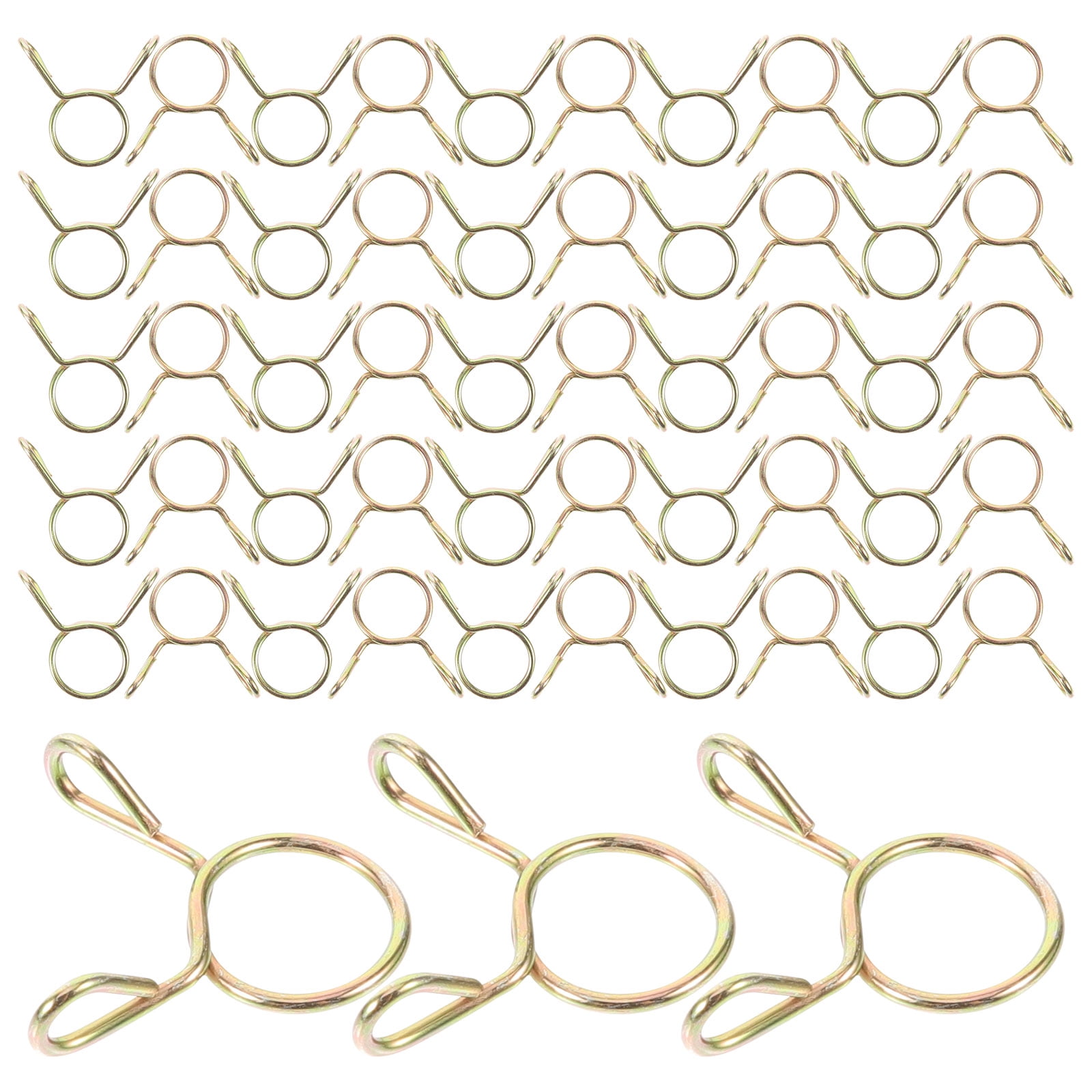 GAXIRE Hose Fasteners 100Pcs for Water and Oil Hose Fixing in DIY ...