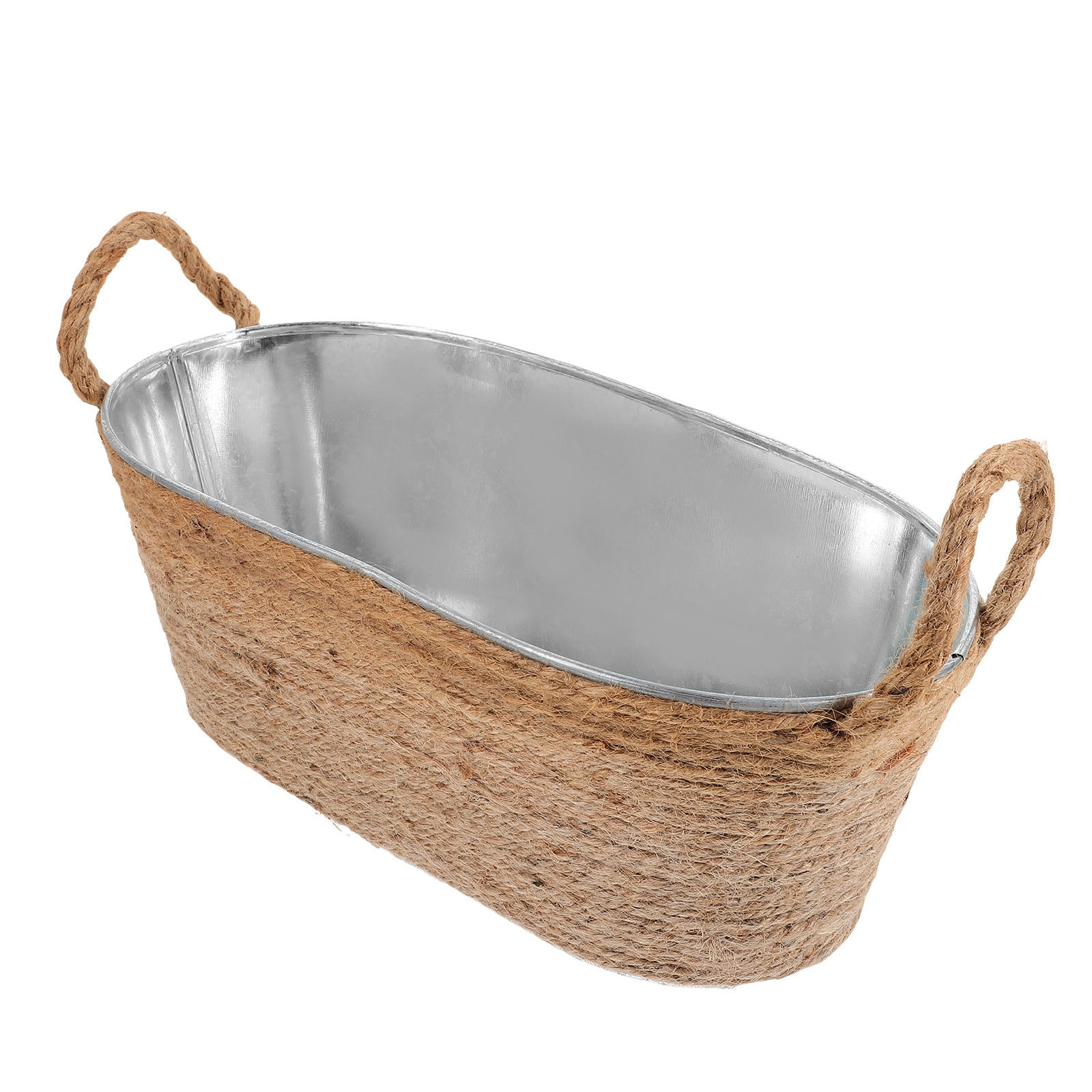 GAXIRE Beverage Cooling Supplies Ice Cube Bucket Hemp Rope 1Pcs ...