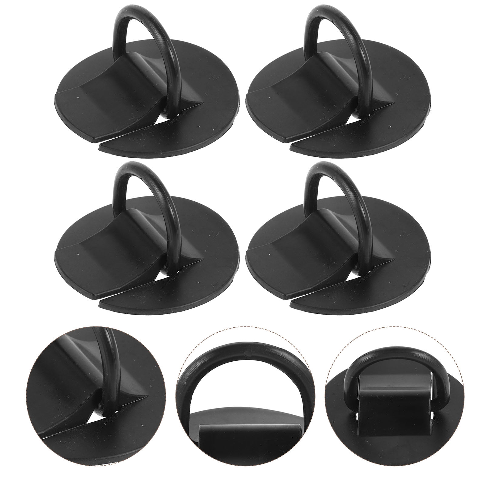 GAXIRE Inflatable Boat Repair Patches 4Pcs D Ring Shape Patch for ...