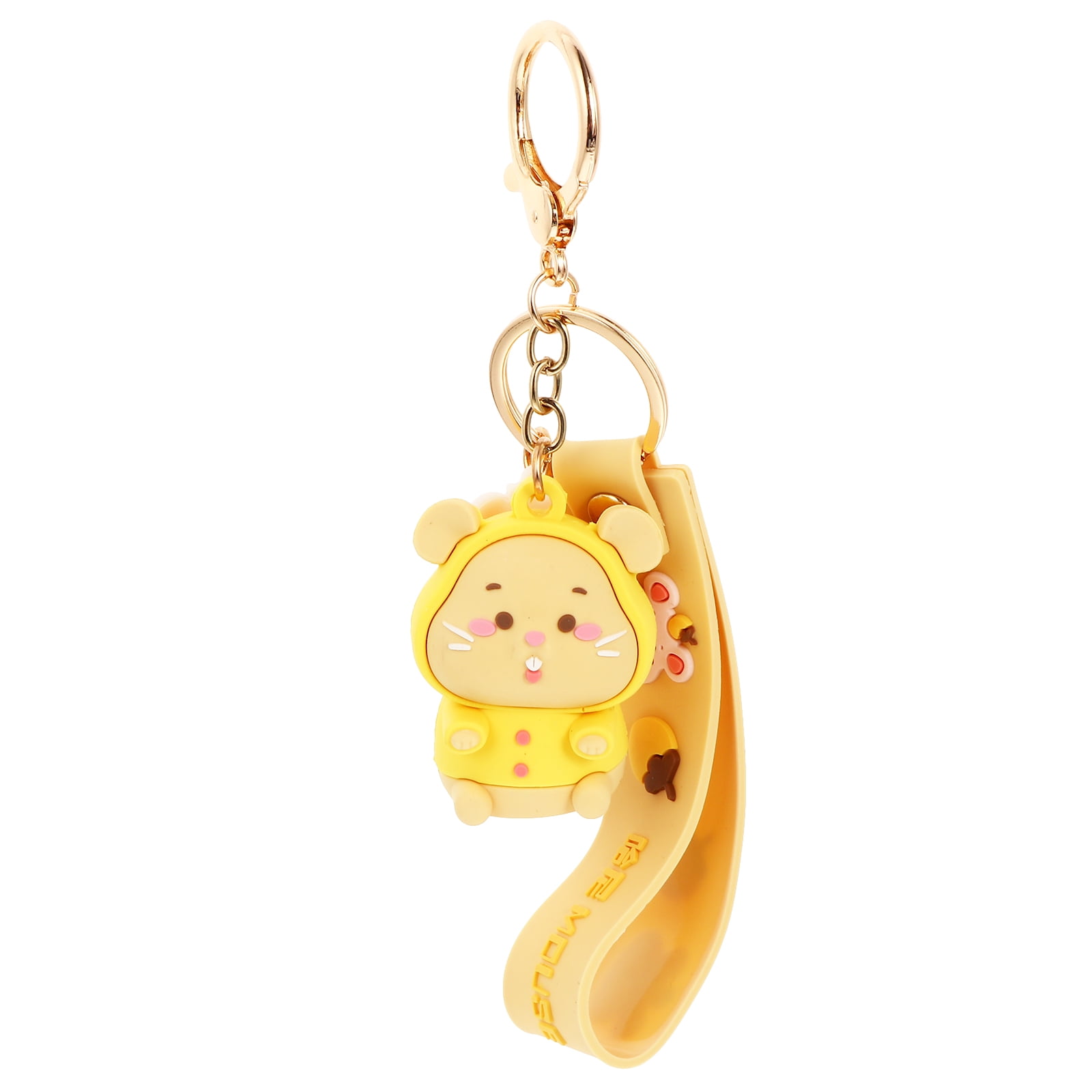 GAXIRE Key Chain Pendant Adorable Metal Mouse Style Key Ring for ...