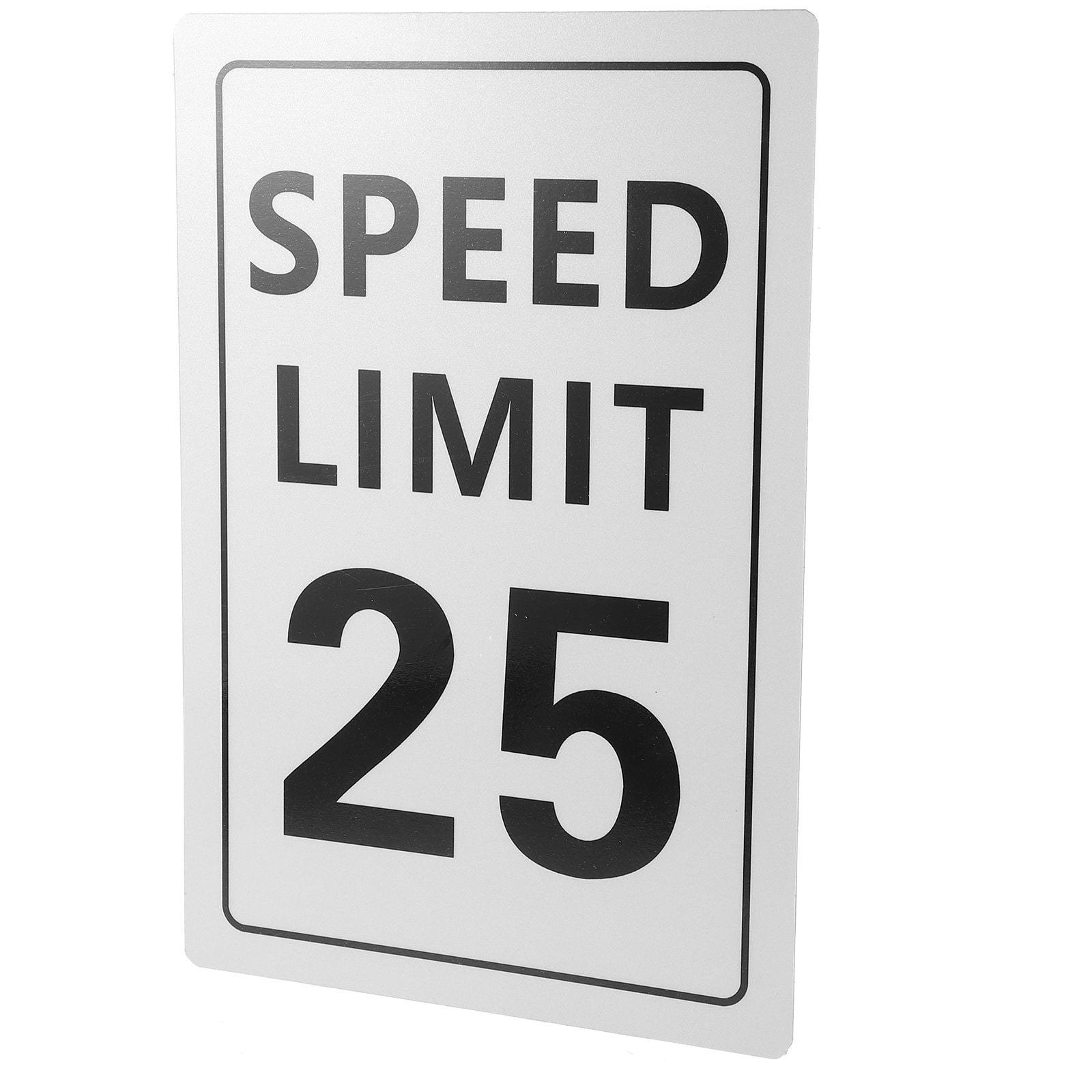 GAXIRE Mph Weatherproof Caution Road Sign For Driveway Safety Traffic ...