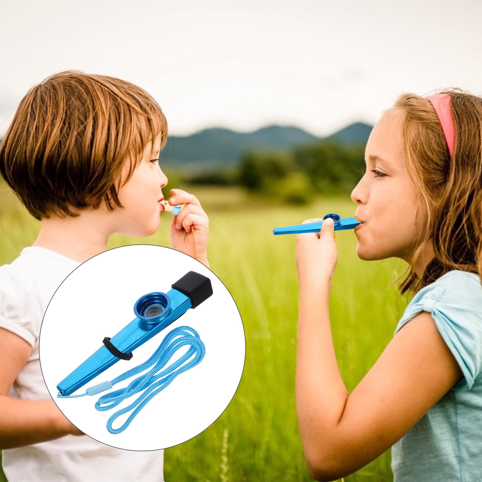 GAXIRE Musical Instruments for Children 1 Set Metal Kazoo DIY Design ...