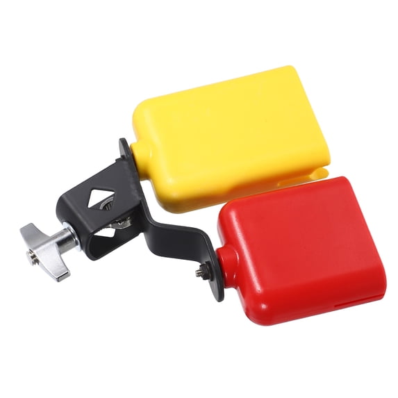 GAXIRE Percussion Instrument Set Dual Mounted Latin Bell Multi Plastic ...