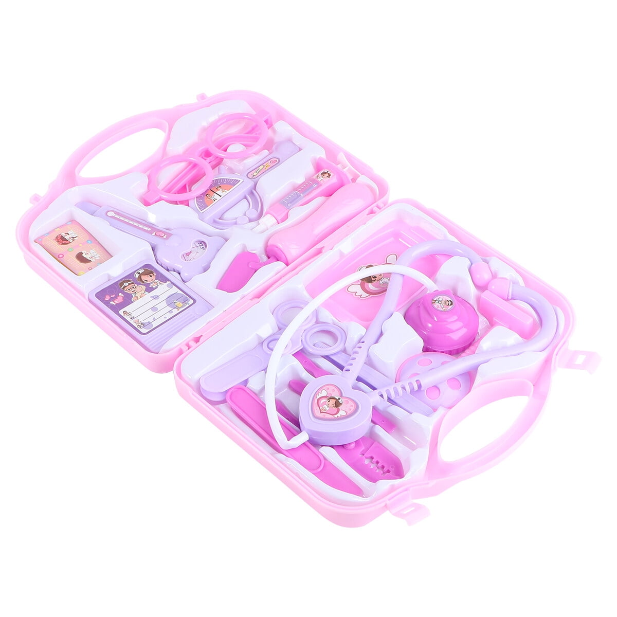 GAXIRE Pink Pretend Play Medical Toys for Kids Encouraging Discovery ...