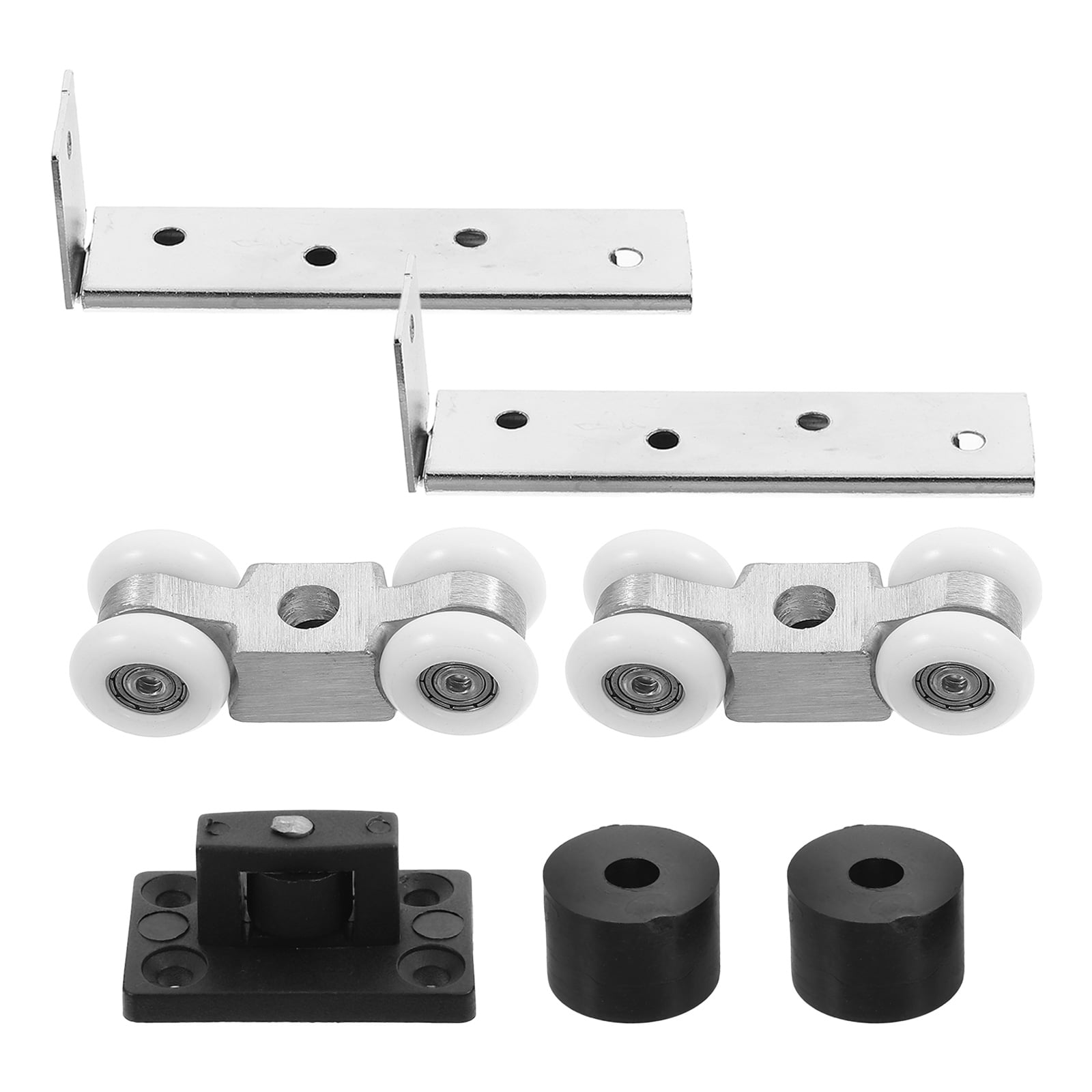 GAXIRE Pocket Door Rollers Hardware Sliding Door Wheels Nylon High Load ...