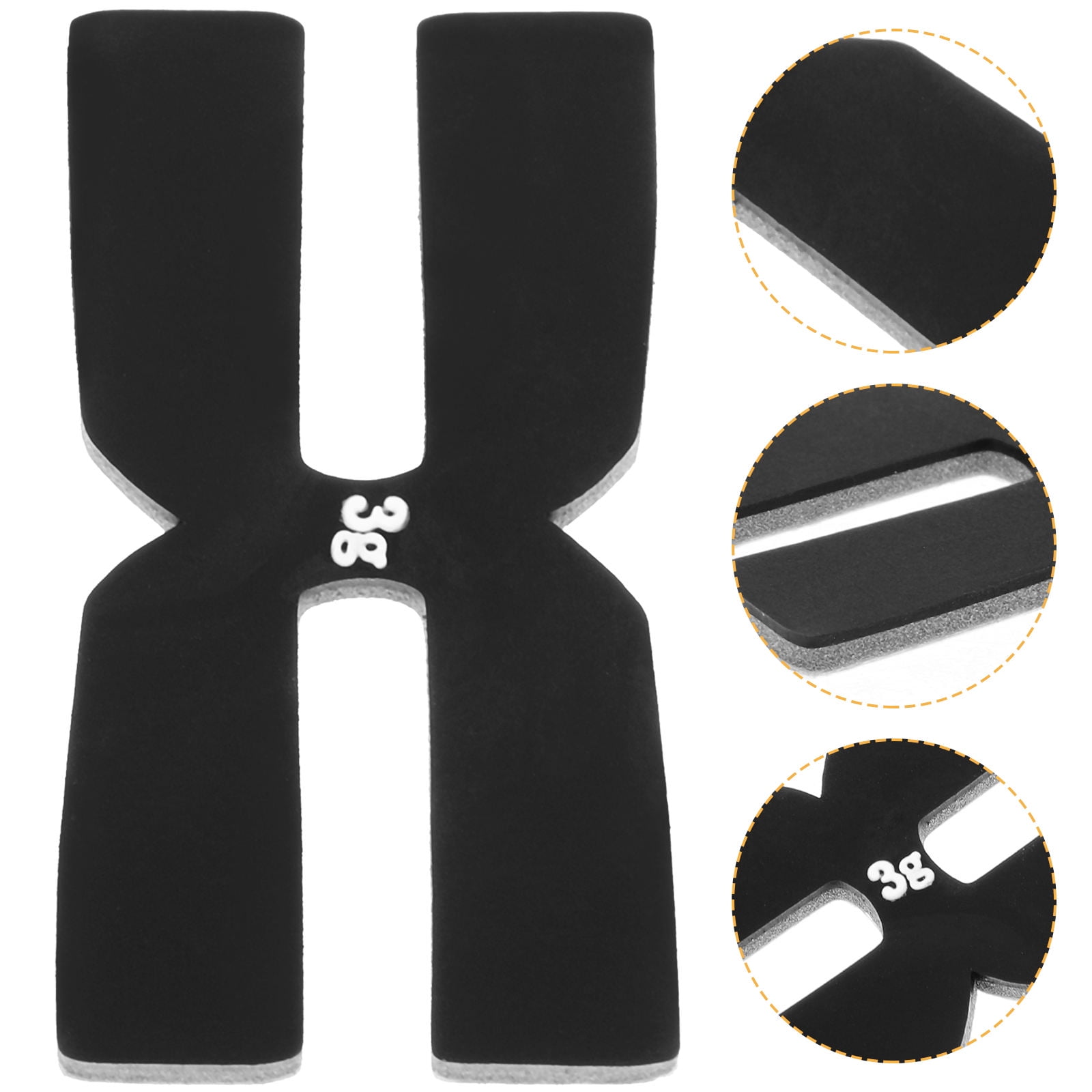 GAXIRE Tennis Racket Weight Training Aid H Shaped Silicone 1Set ...