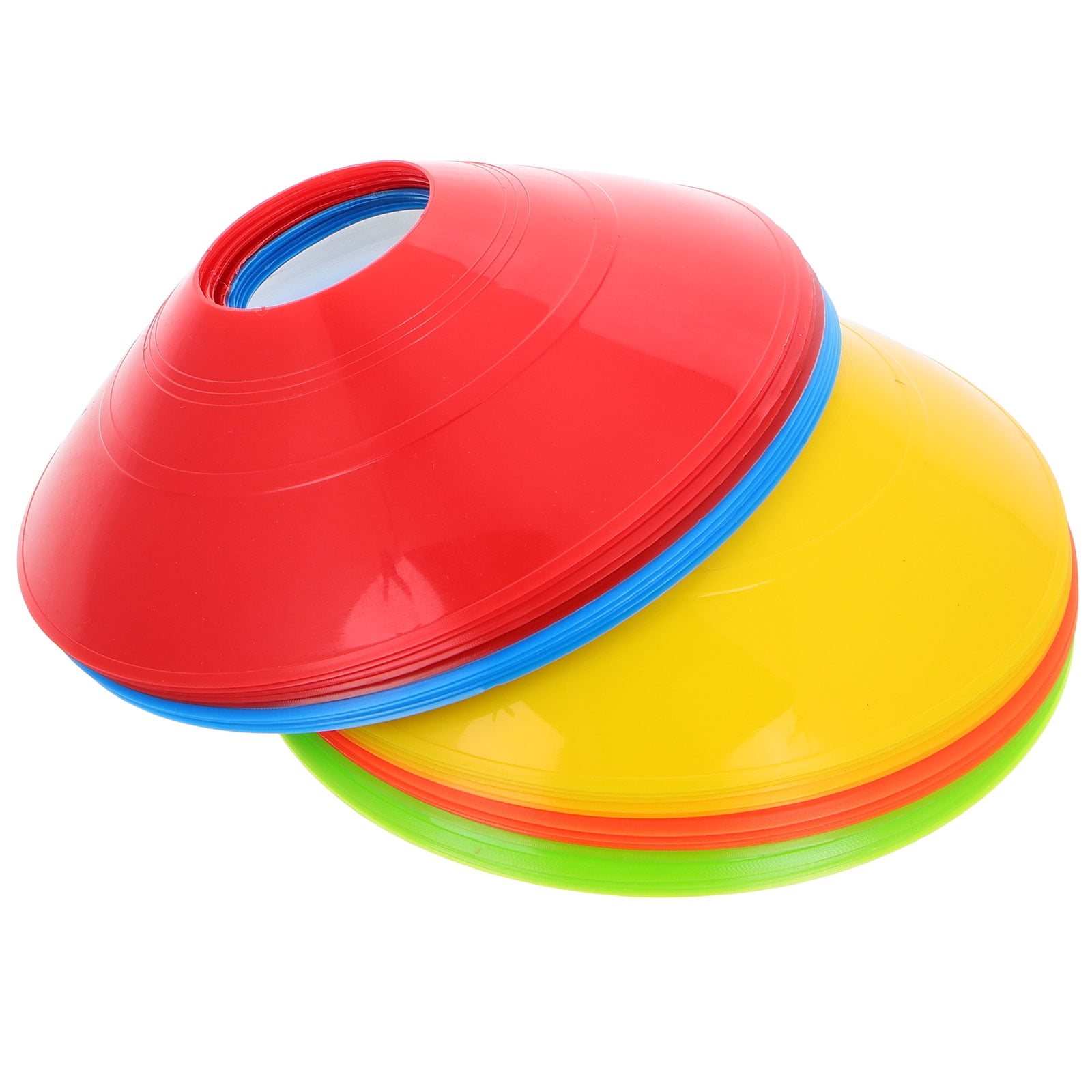 GAXIRE Soccer Training Cones 25Pcs Disc Cones for Drills and Markers in ...