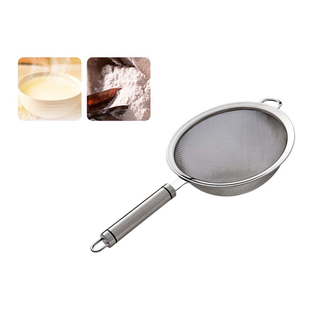 GAXIRE Stainless Steel Kitchen Strainer Mesh Sieve for Pasta, Noodles ...